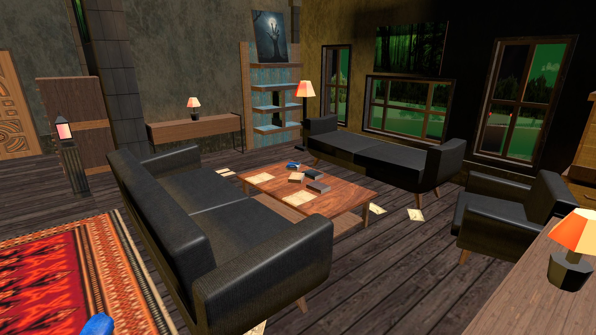 3D Model Scary House - TurboSquid 1967662