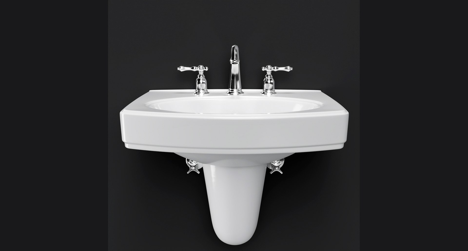 3D Pinoir Bathroom Sink - TurboSquid 1702429
