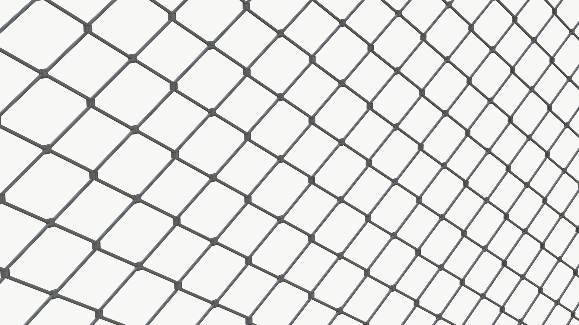 3D Chain Link Fence Metal Model - TurboSquid 2145574