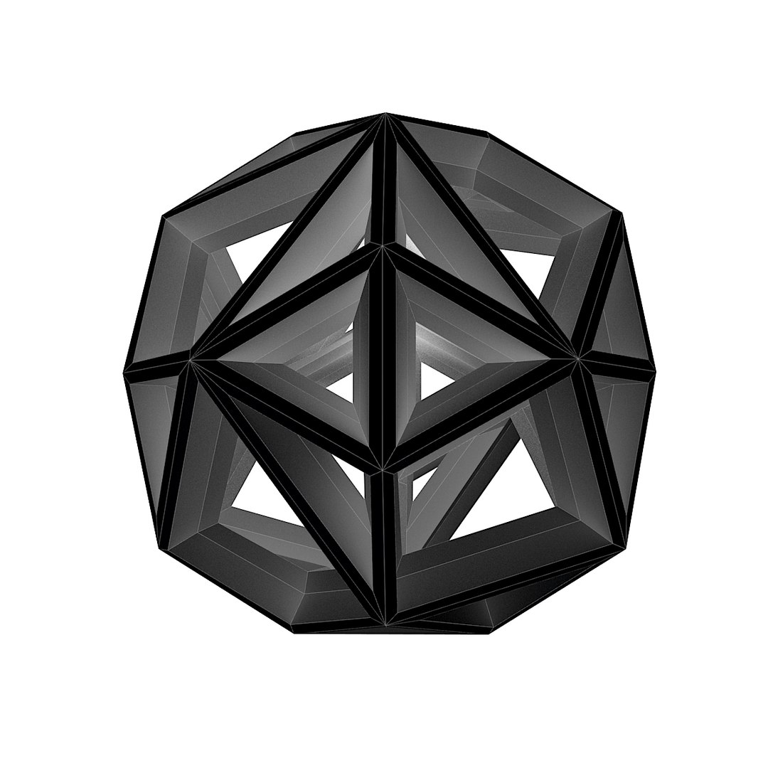 Abstract Voronoi Sphere 01 C4d