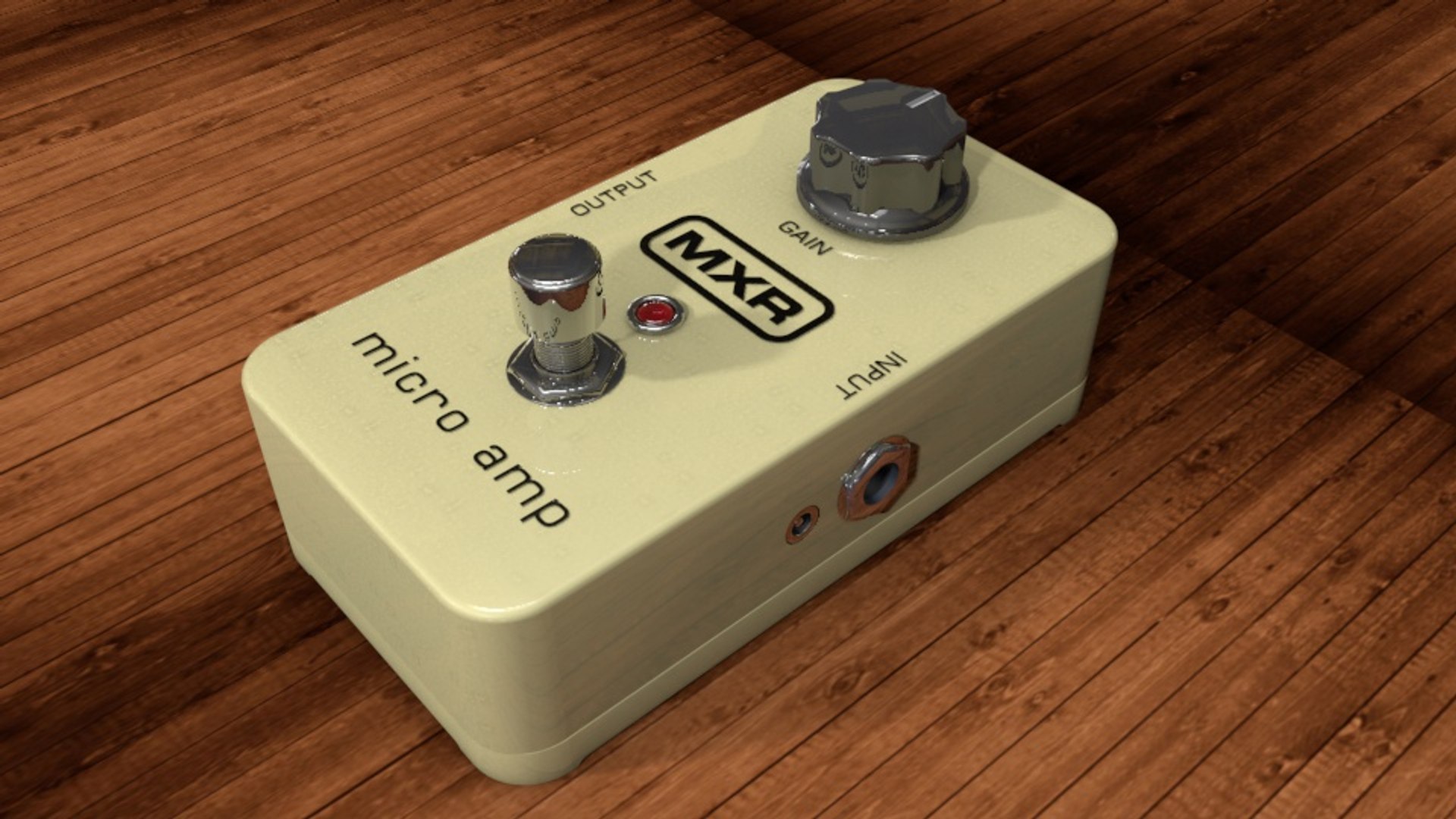 Dunlop Mxr Micro Amp 3d Model