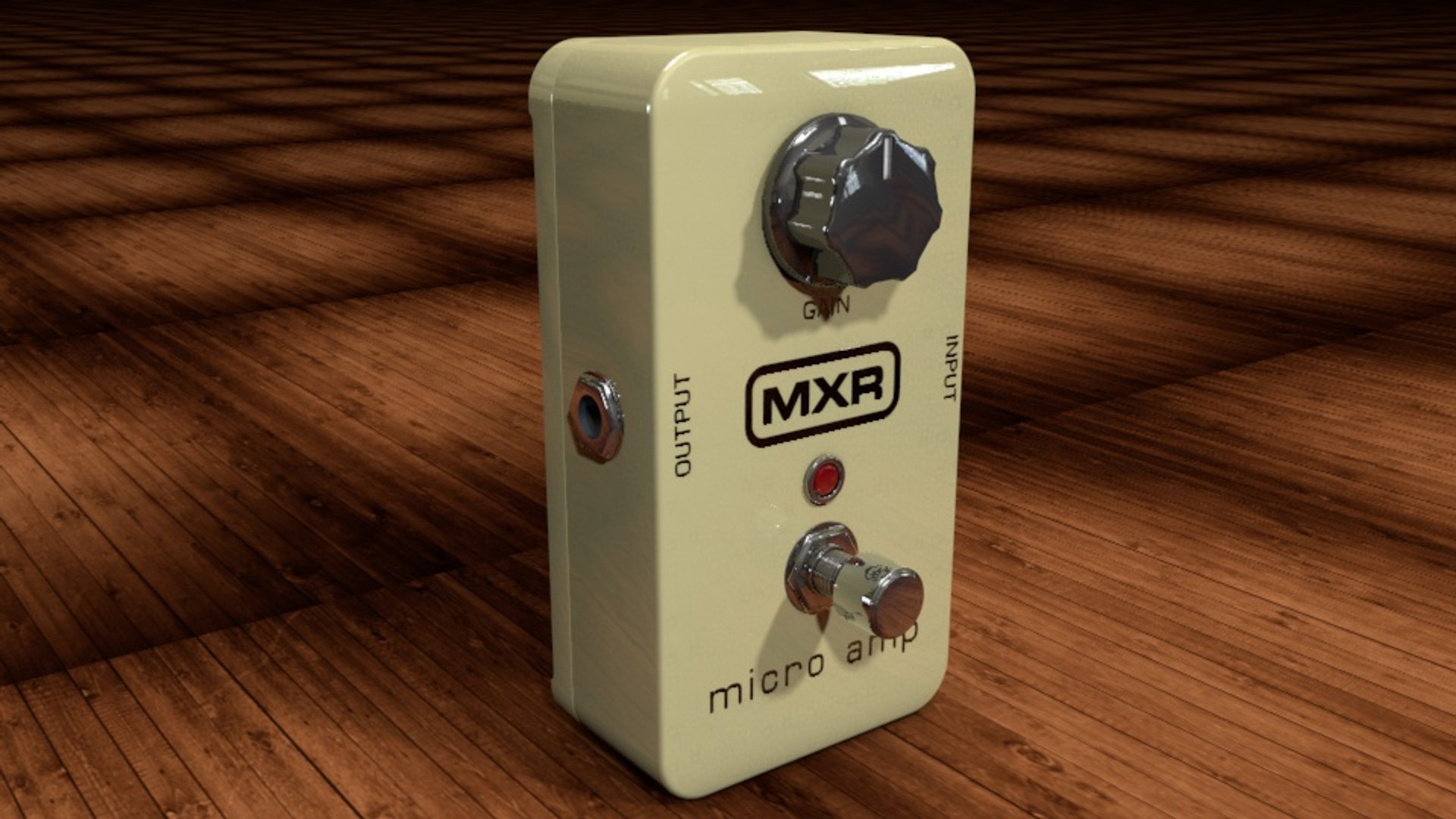 Dunlop Mxr Micro Amp 3d Model