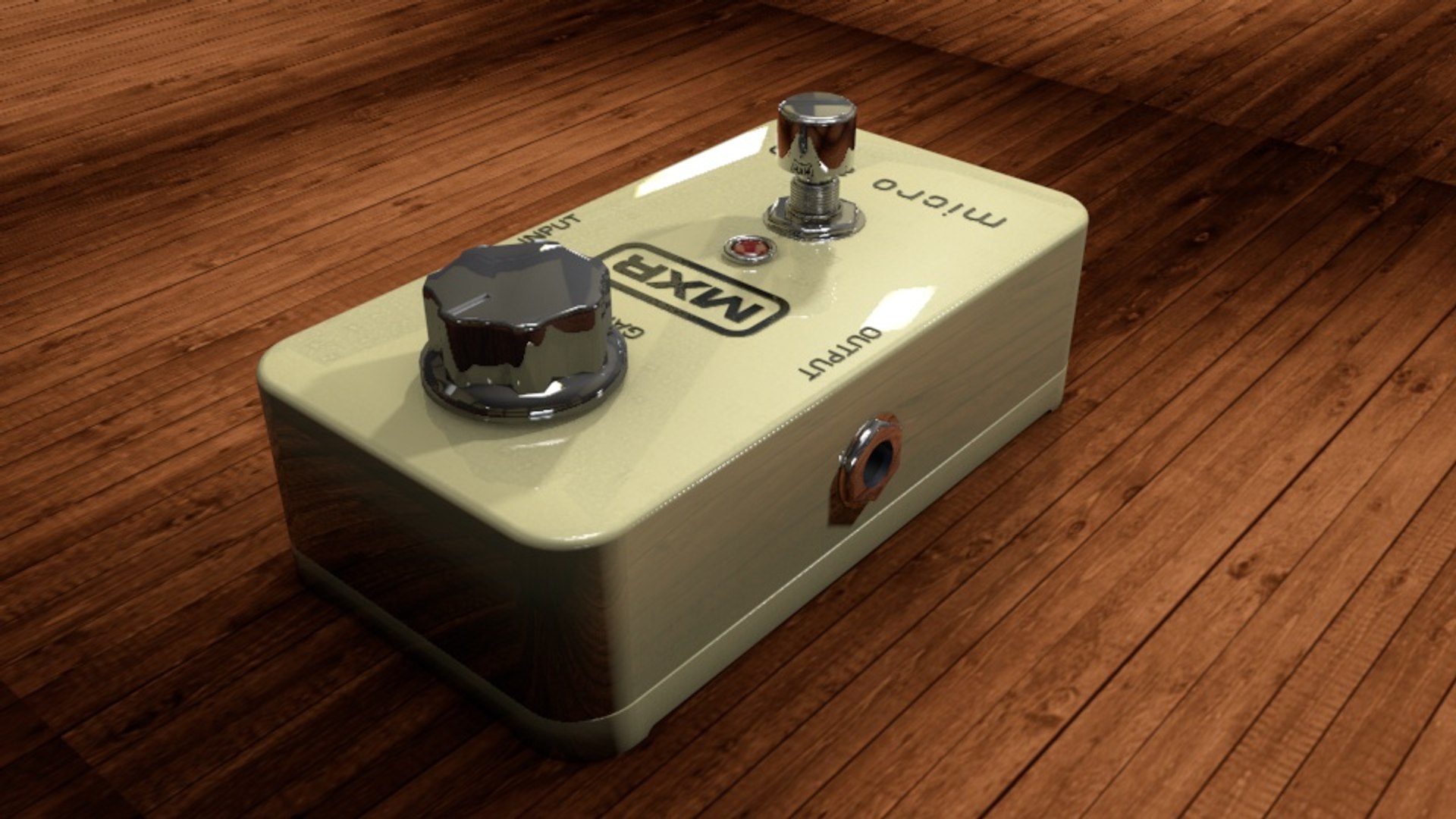 Dunlop Mxr Micro Amp 3d Model