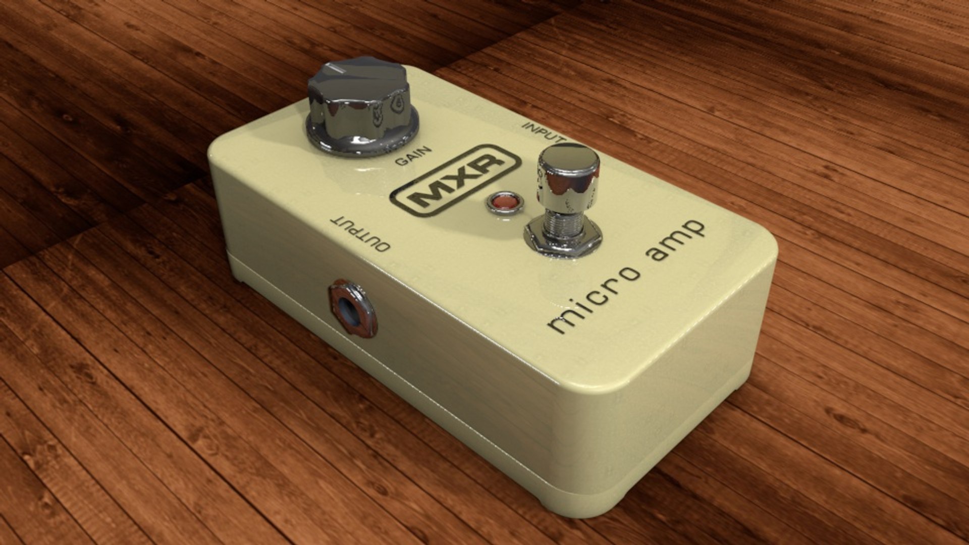 Dunlop Mxr Micro Amp 3d Model