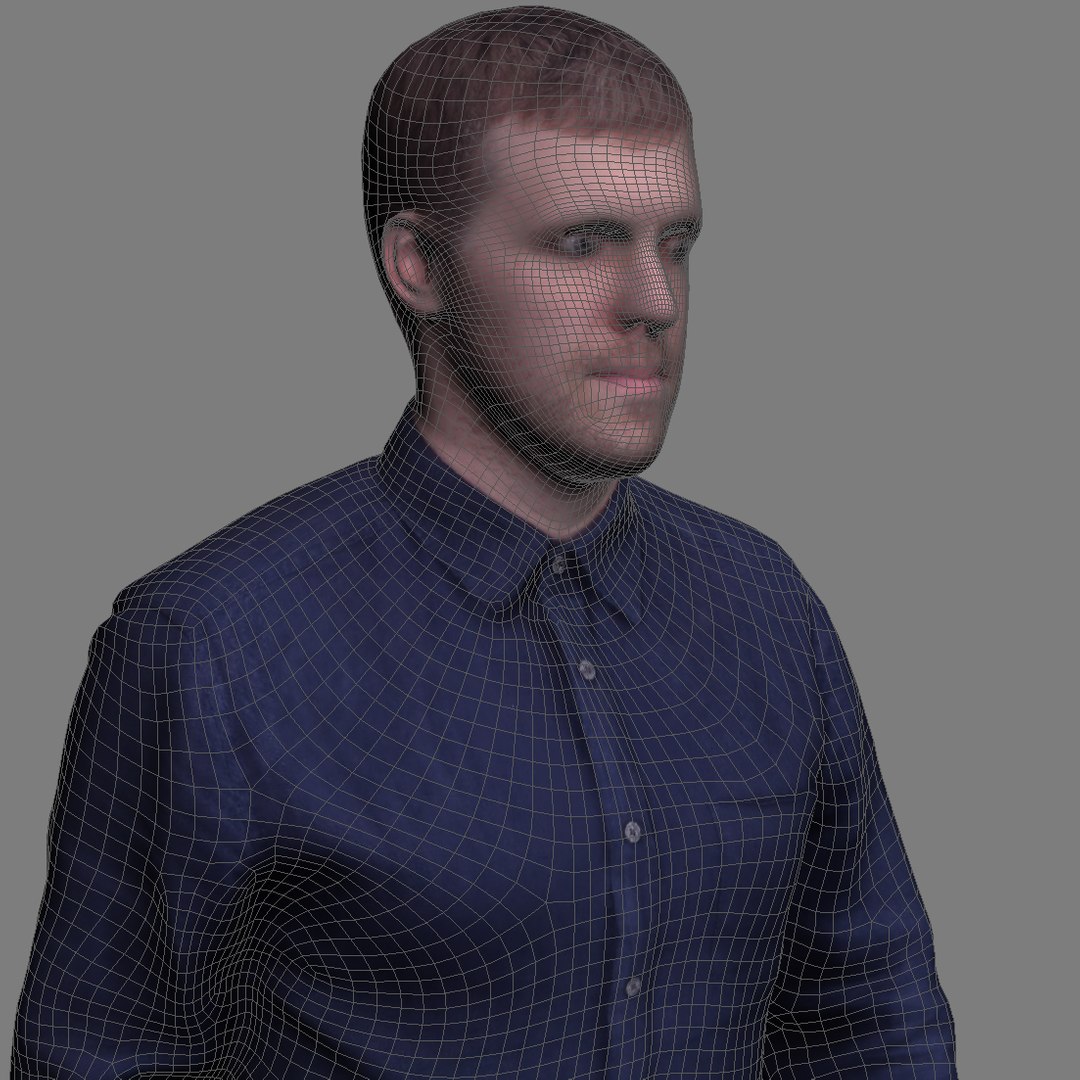 Realistic Human 3d 3ds