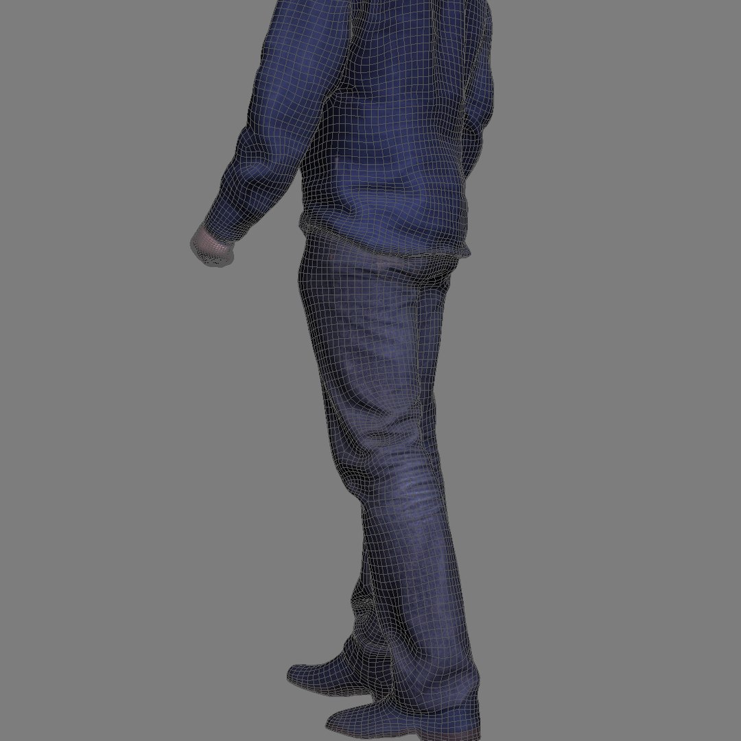 Realistic Human 3d 3ds