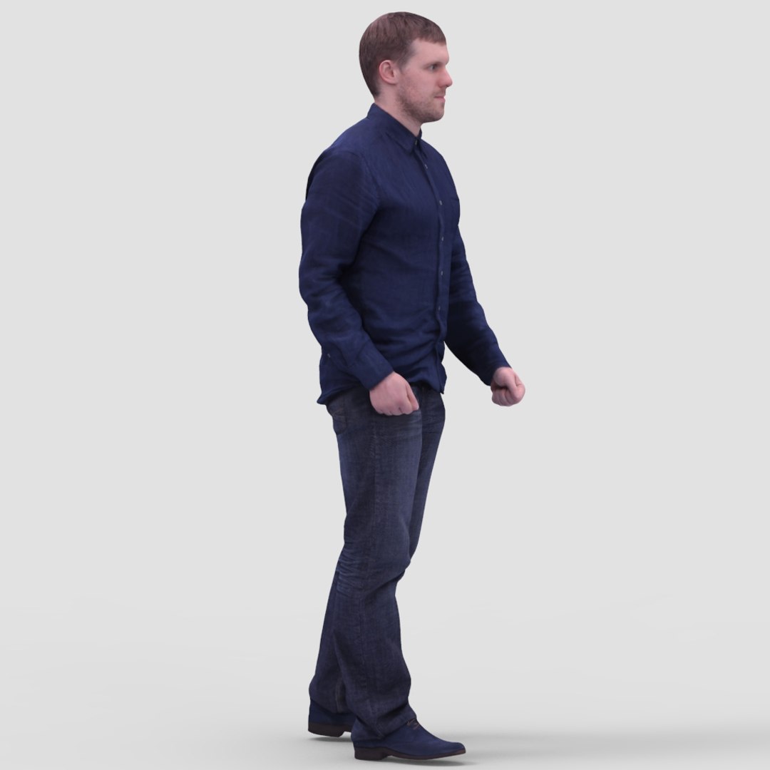 Realistic Human 3d 3ds