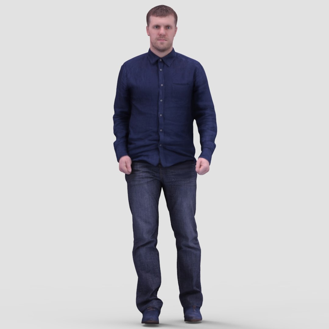 Realistic Human 3d 3ds