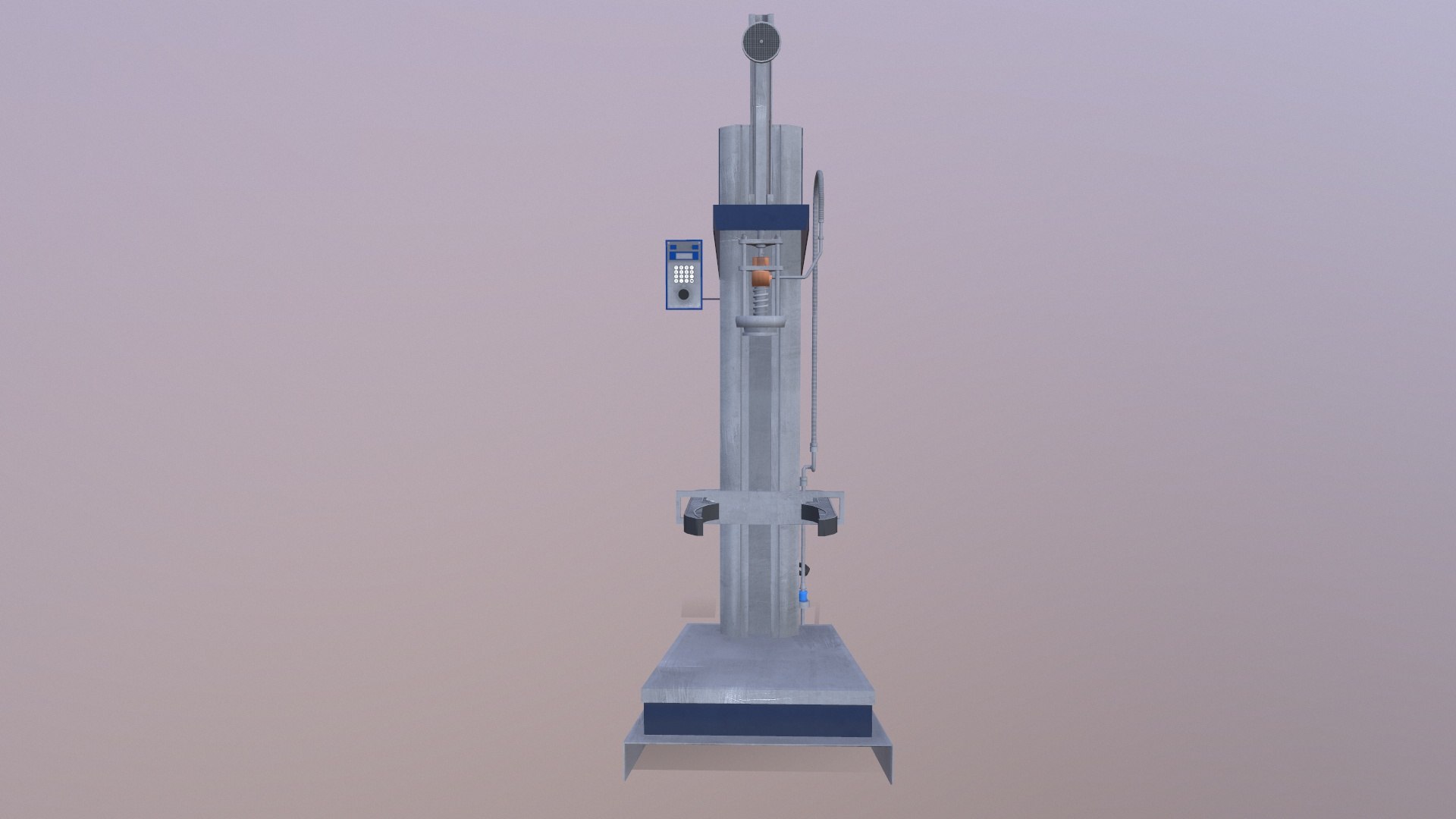 3D Gas Cylinder Machine - TurboSquid 2286903