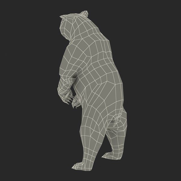 max brown bear fur pose