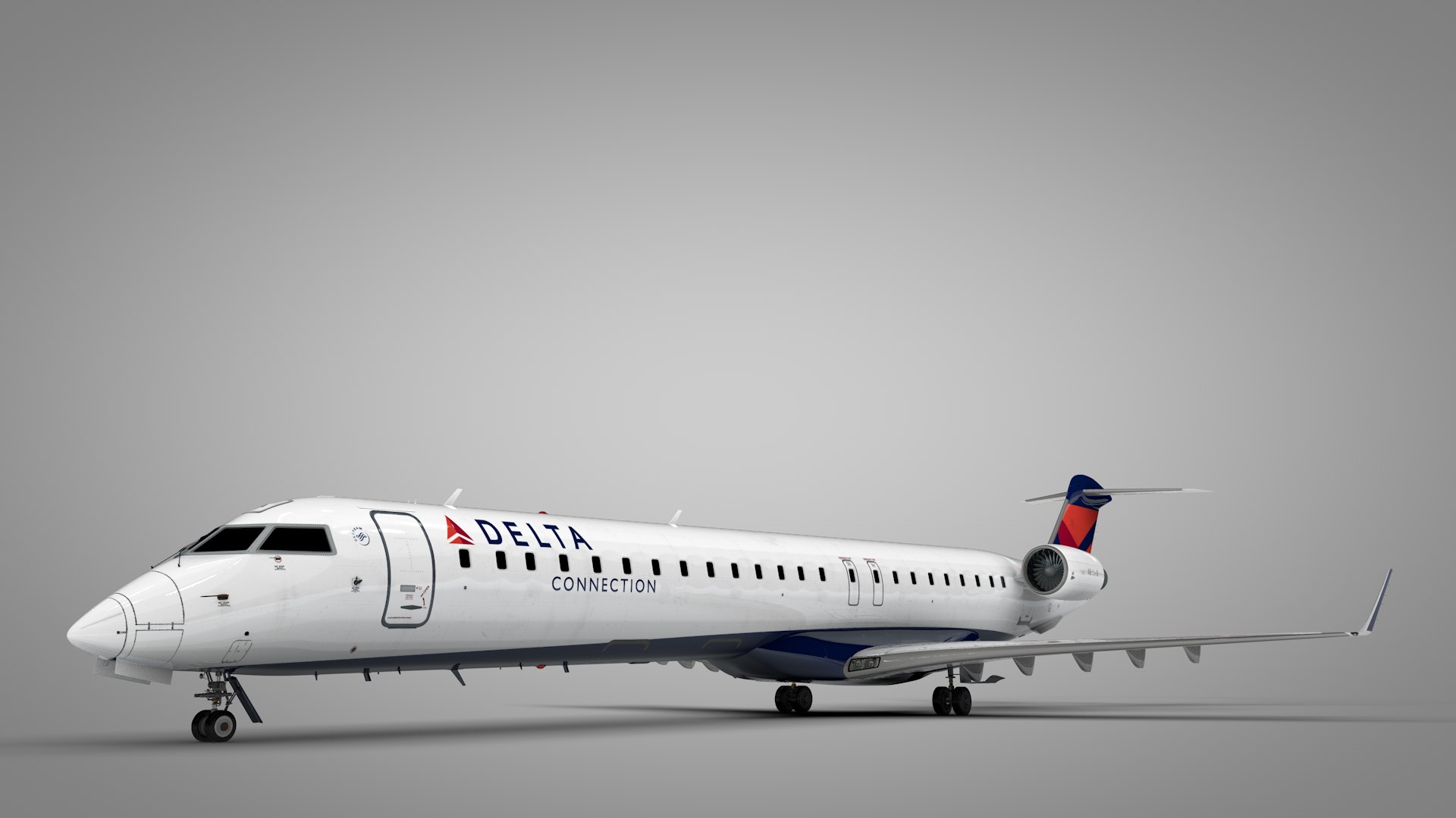 DELTA CONNECTION BOMBARDIER CRJ 900 L2039 3D Model - TurboSquid 2109302