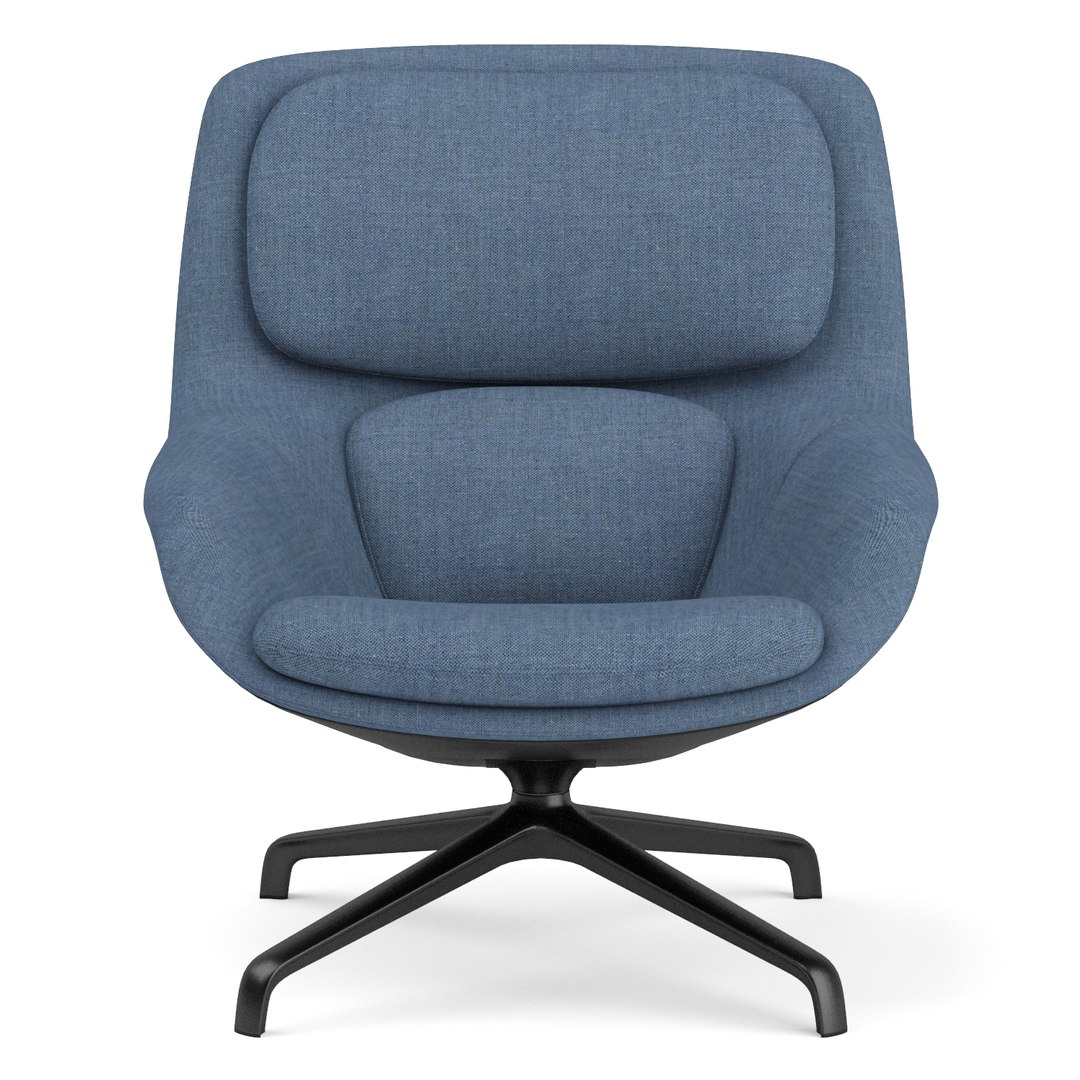 V-ray striad lounge chair 3D model - TurboSquid 1649633