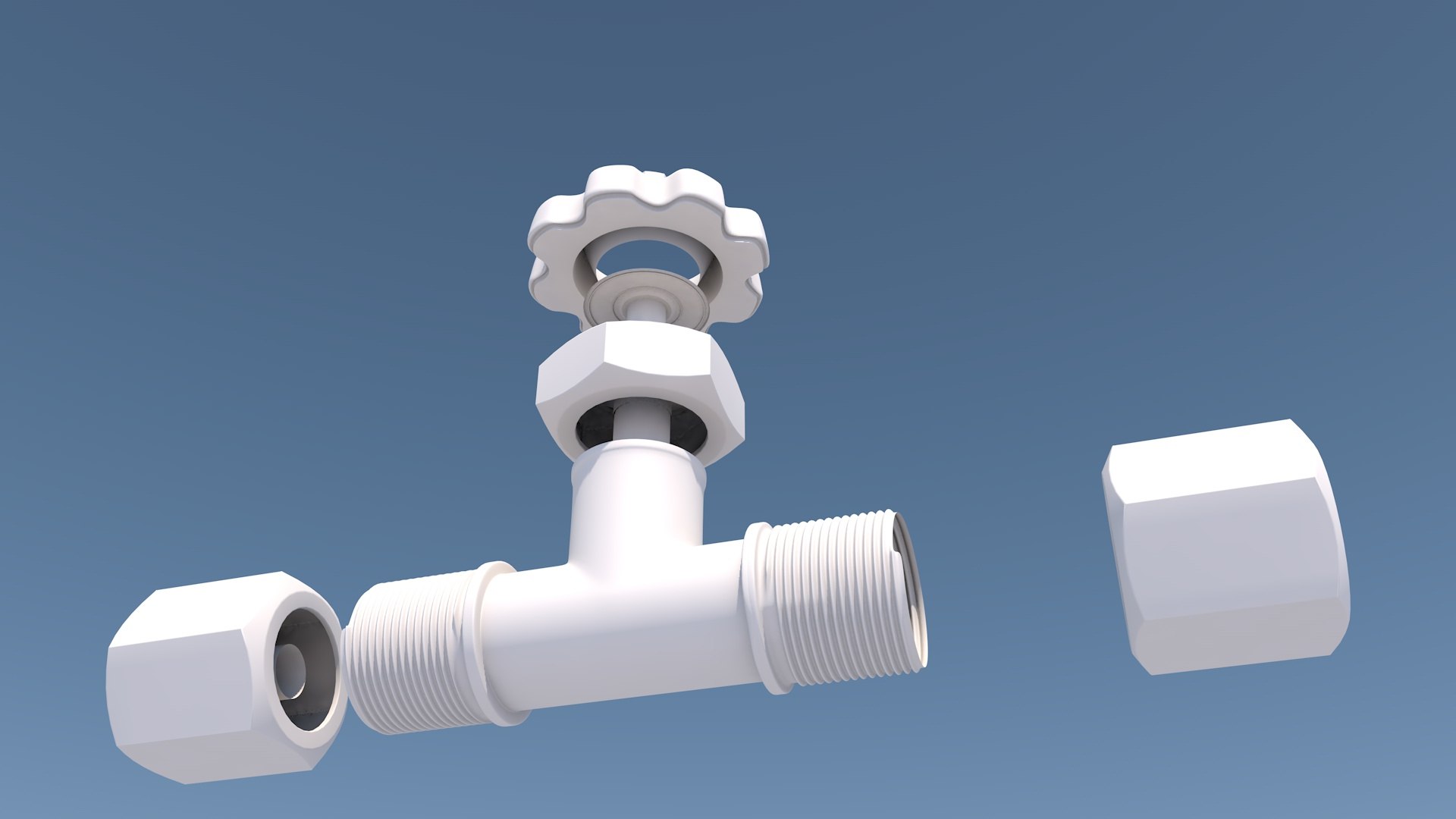 Needle Valve 3D Model - TurboSquid 2259487