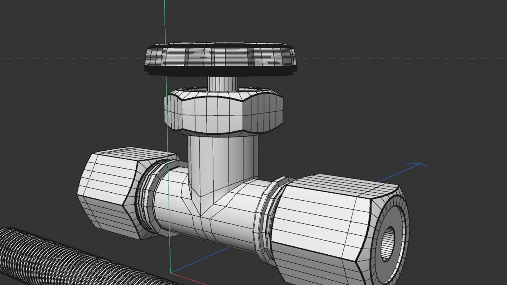 Needle Valve 3D Model - TurboSquid 2259487