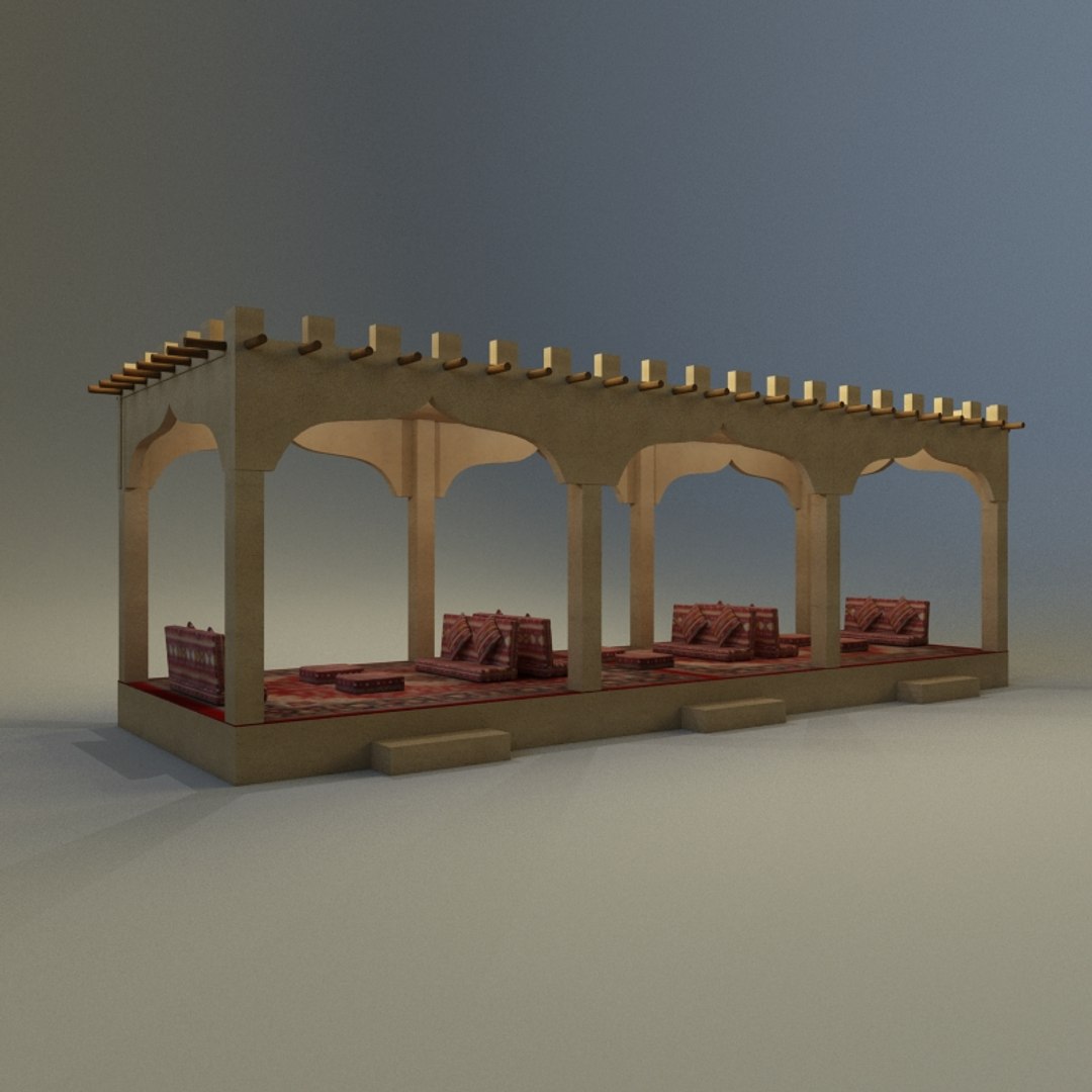 Arab Majlis 3D Model - TurboSquid 1484768