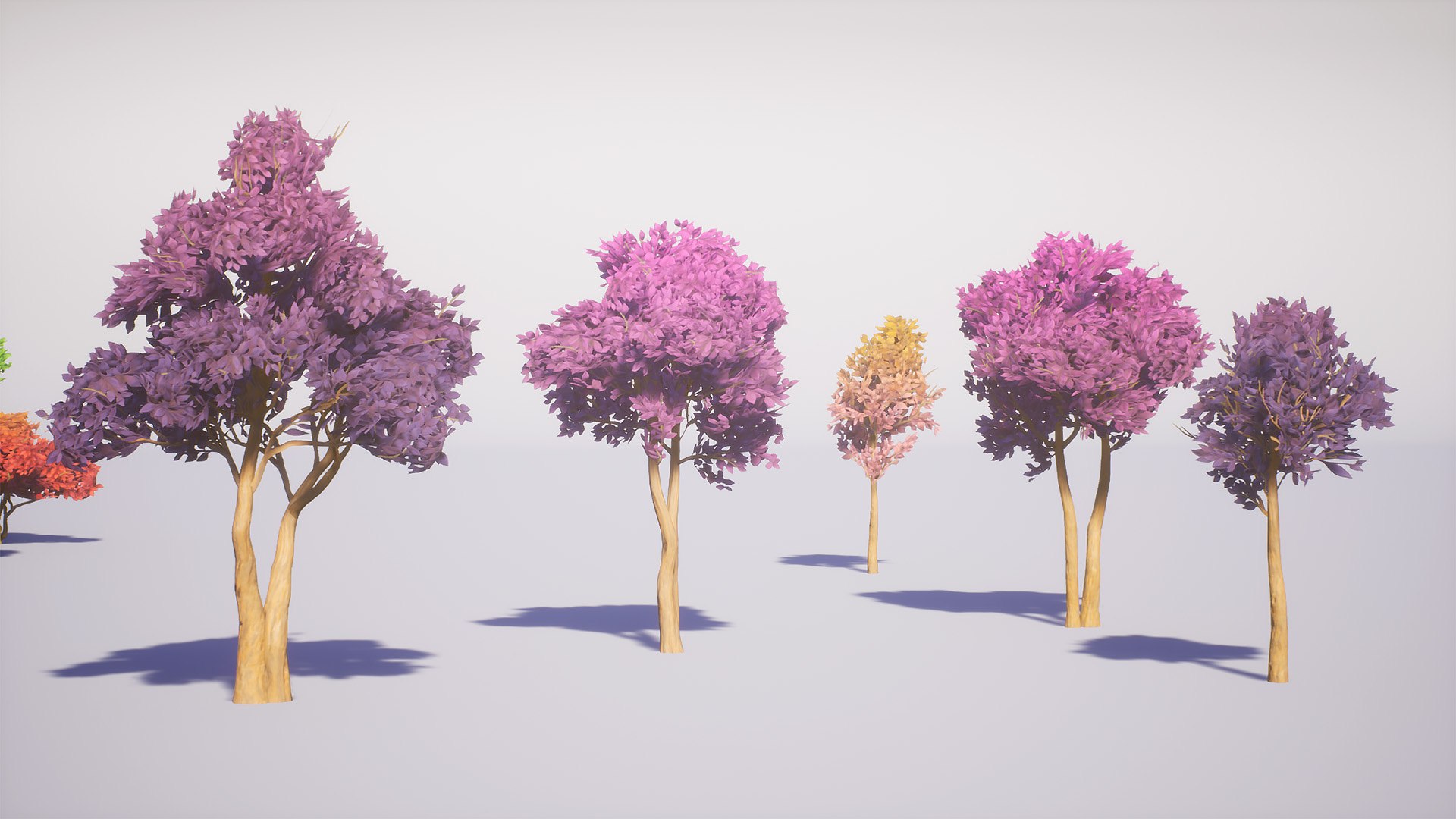 3D model Simple Trees Pack - TurboSquid 2089672