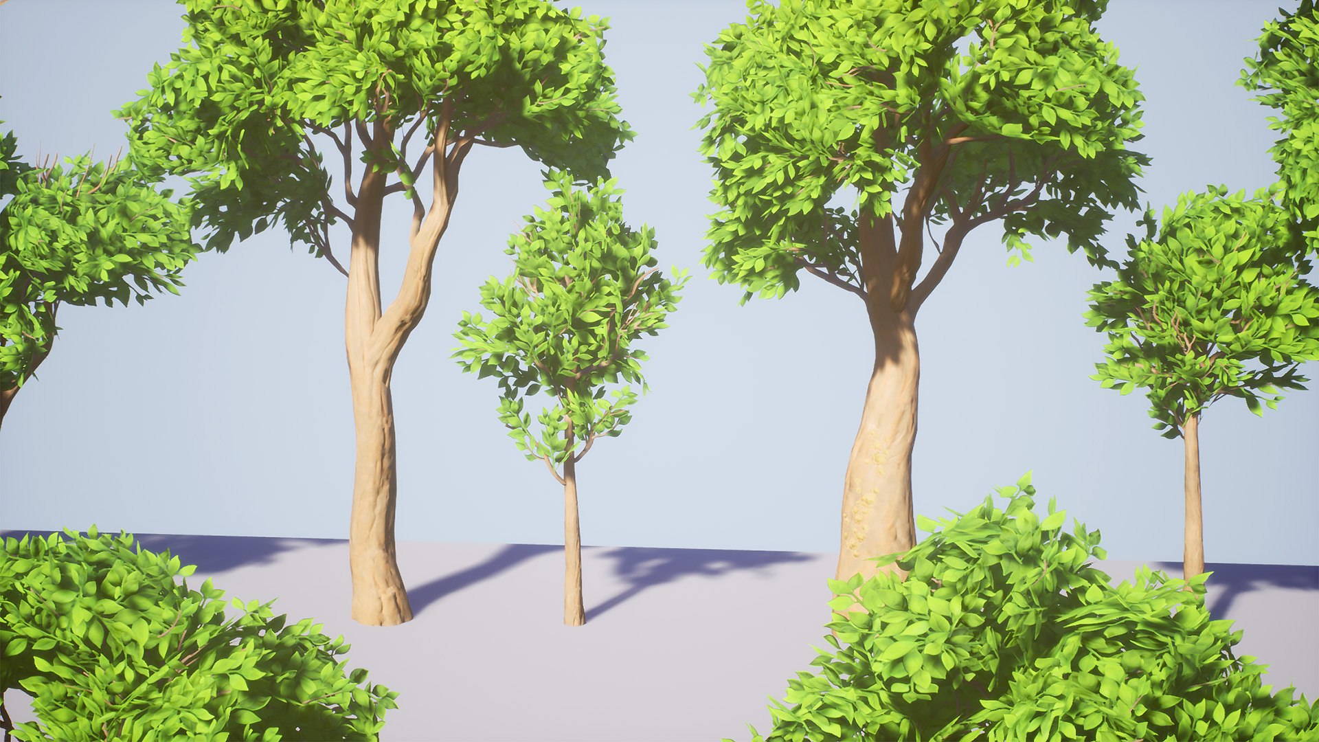 3D model Simple Trees Pack - TurboSquid 2089672