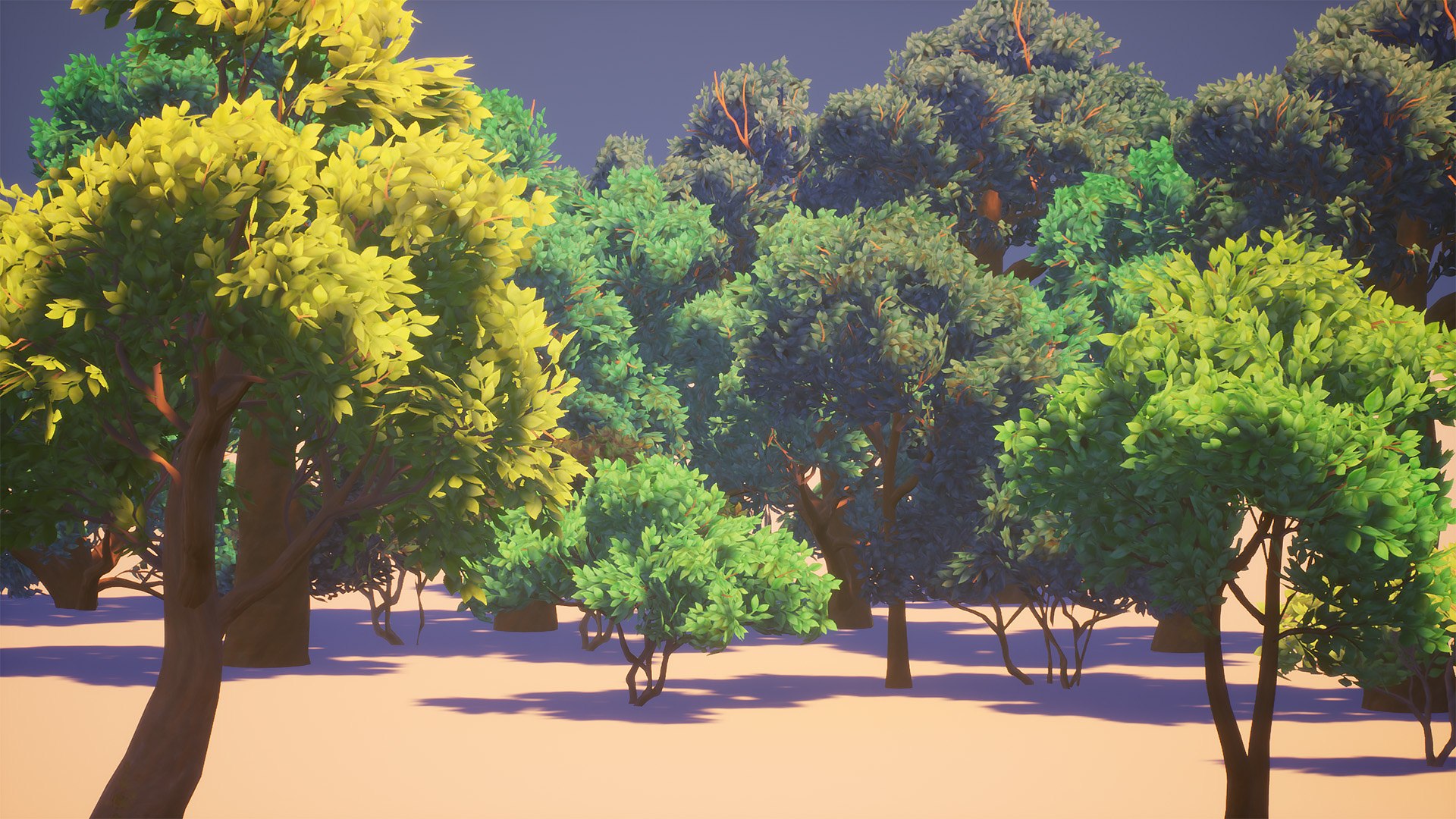 3D model Simple Trees Pack - TurboSquid 2089672
