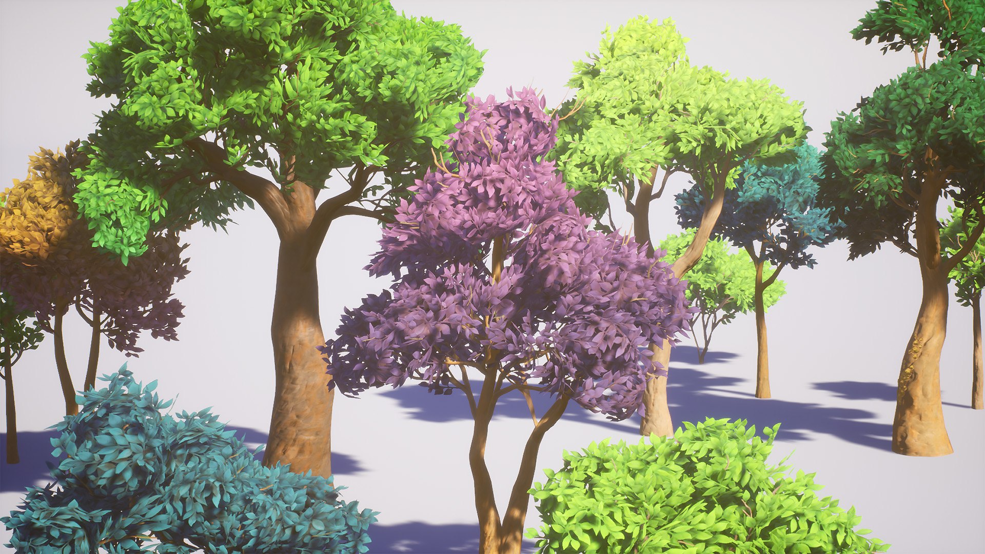 3D model Simple Trees Pack - TurboSquid 2089672