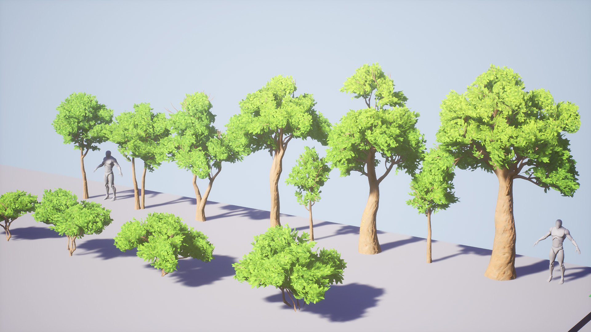 3D model Simple Trees Pack - TurboSquid 2089672