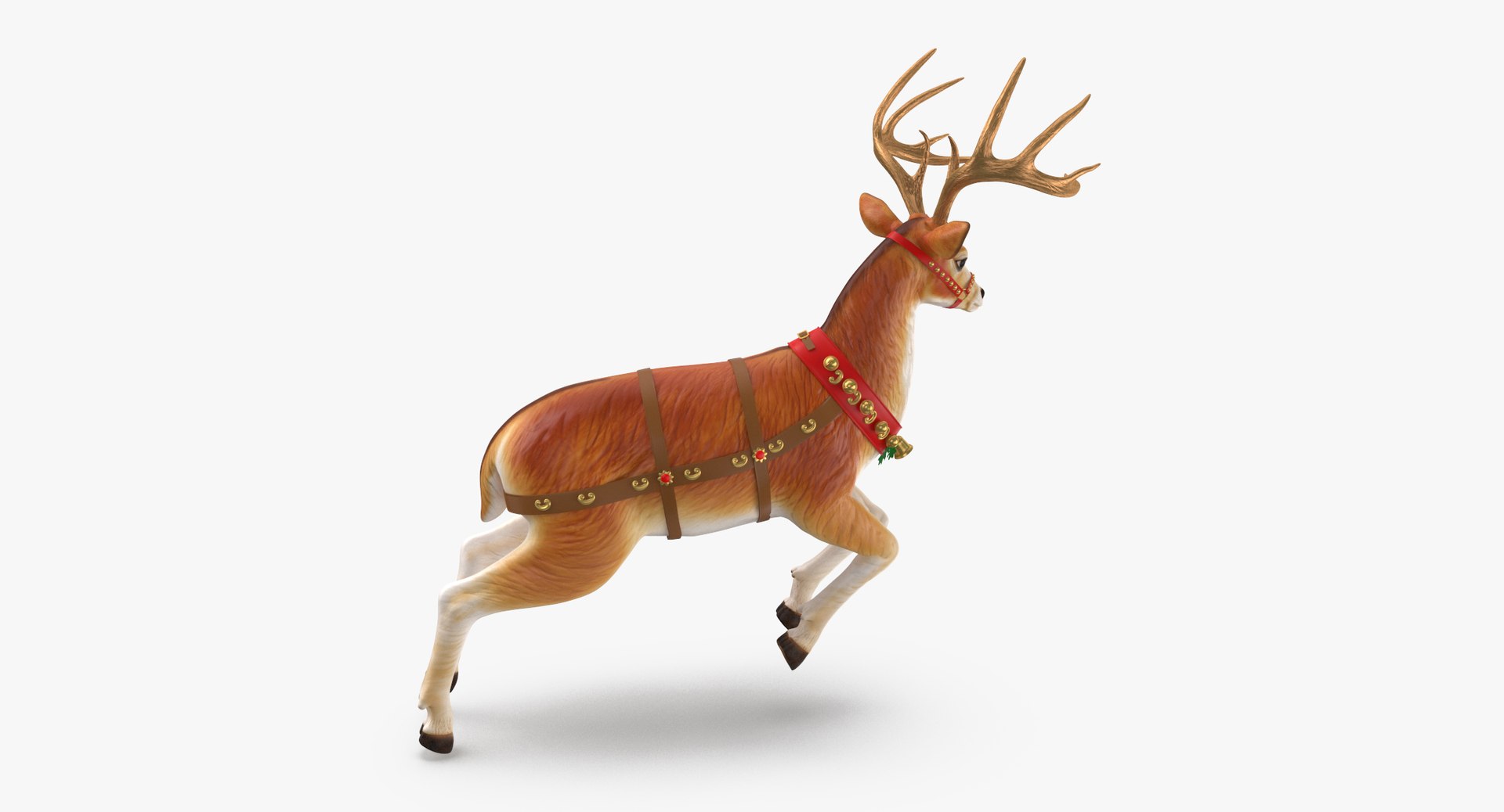 Reindeer 01 Model - TurboSquid 1235428