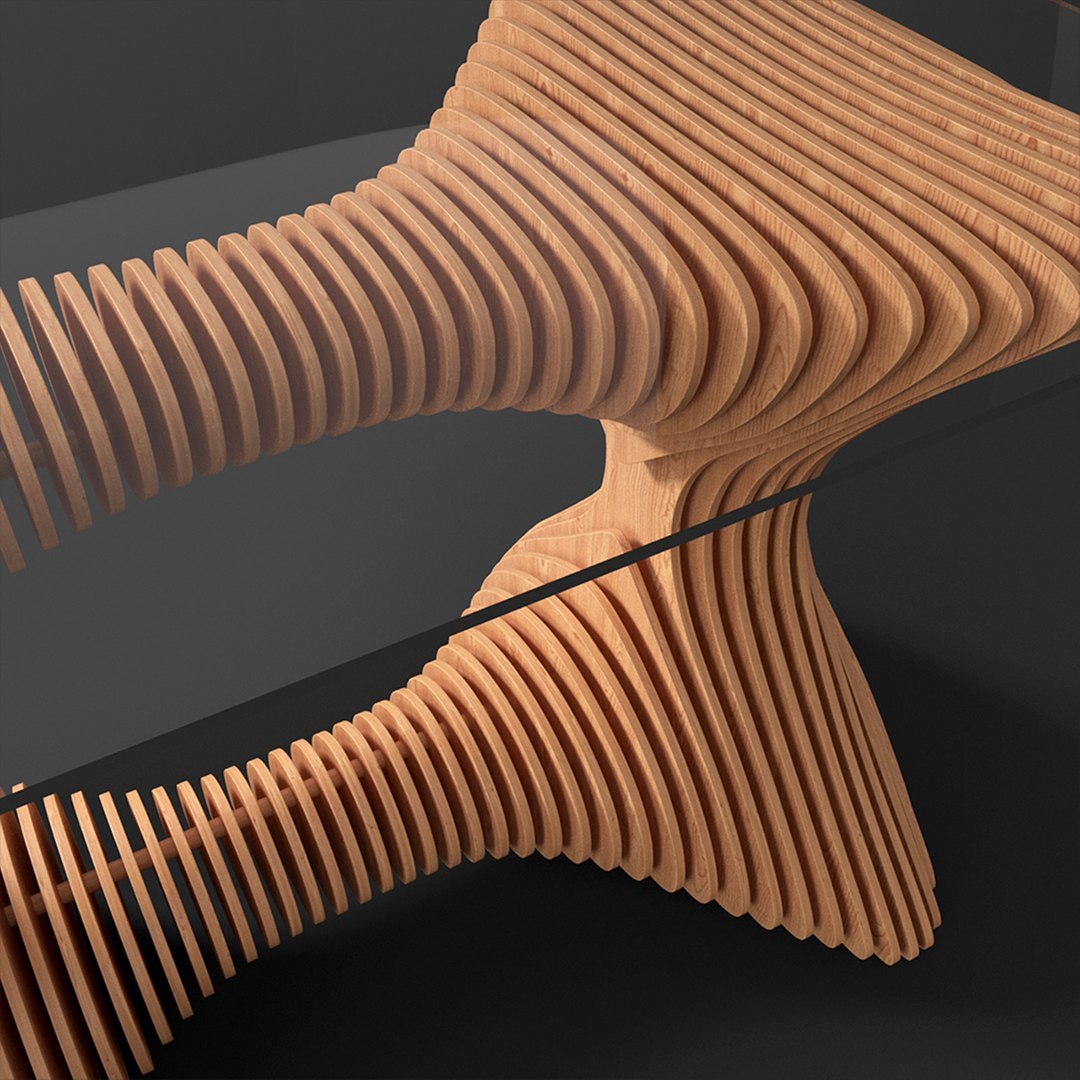 Parametric Table 3D Model - TurboSquid 1241204