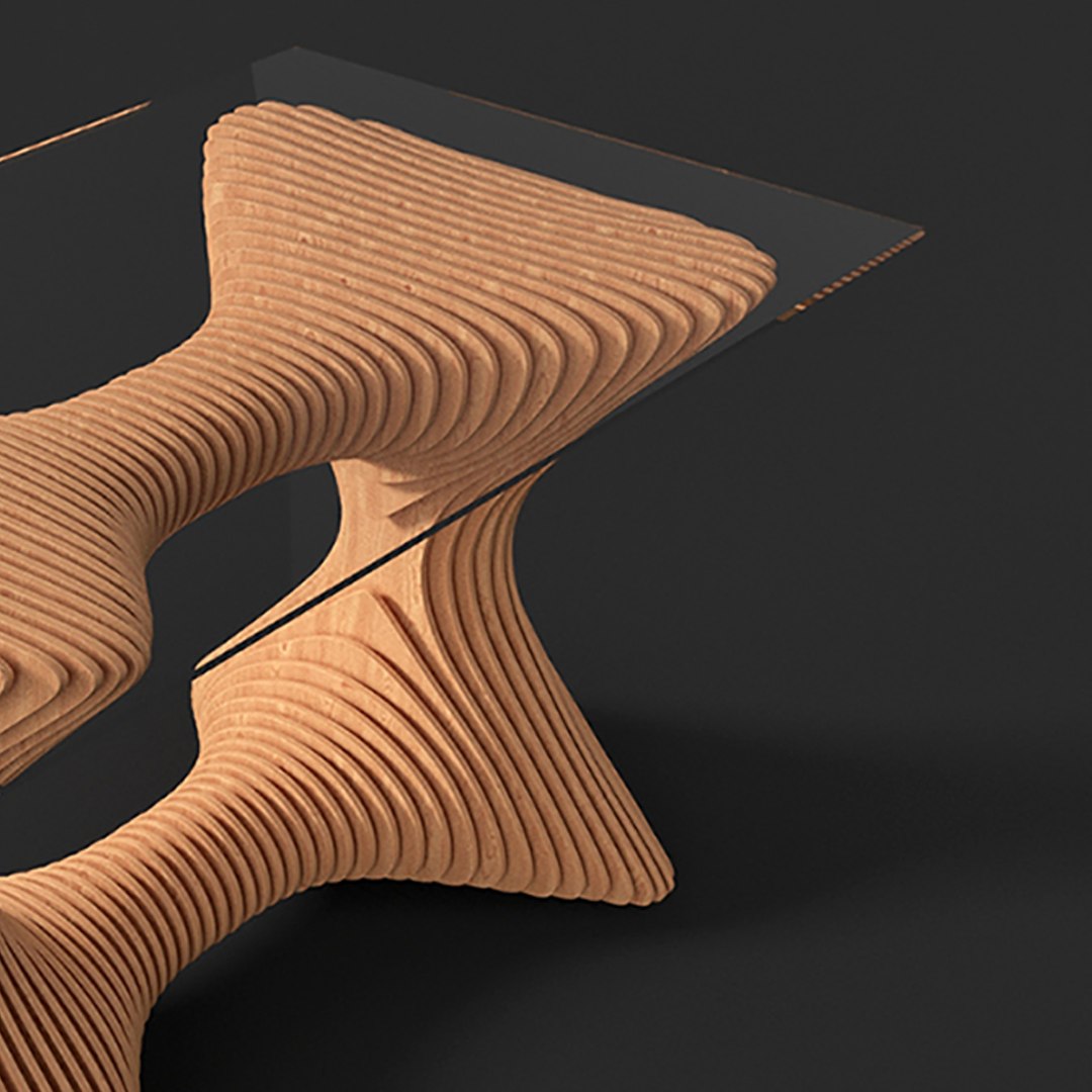 Parametric Table 3D Model - TurboSquid 1241204
