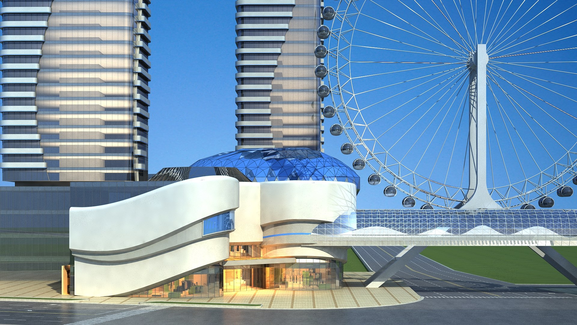 3D Modern Building 46 Model - TurboSquid 1841694