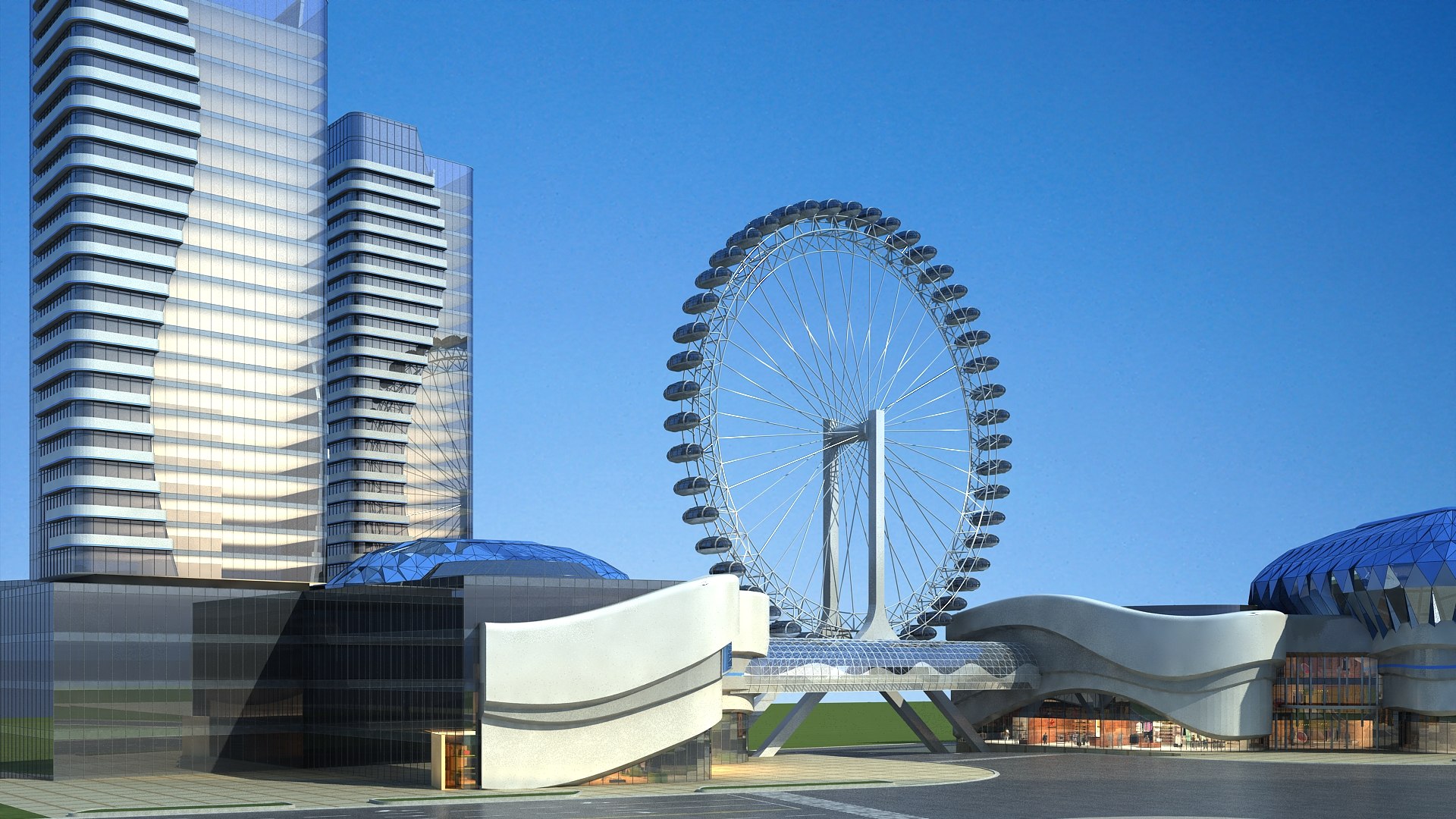 3D Modern Building 46 Model - TurboSquid 1841694