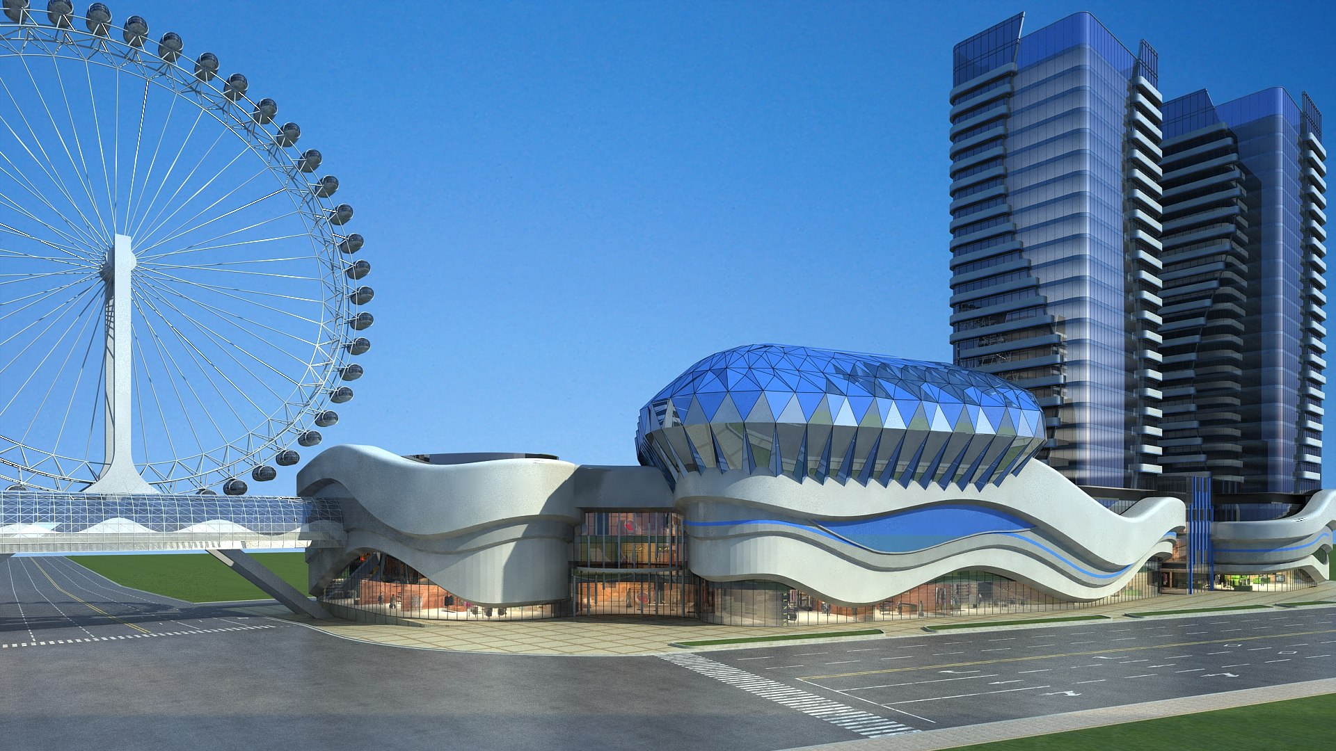 3D Modern Building 46 Model - TurboSquid 1841694