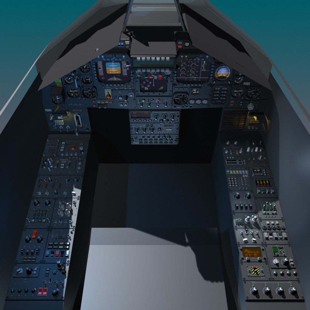 Cockpit Display 3d Model