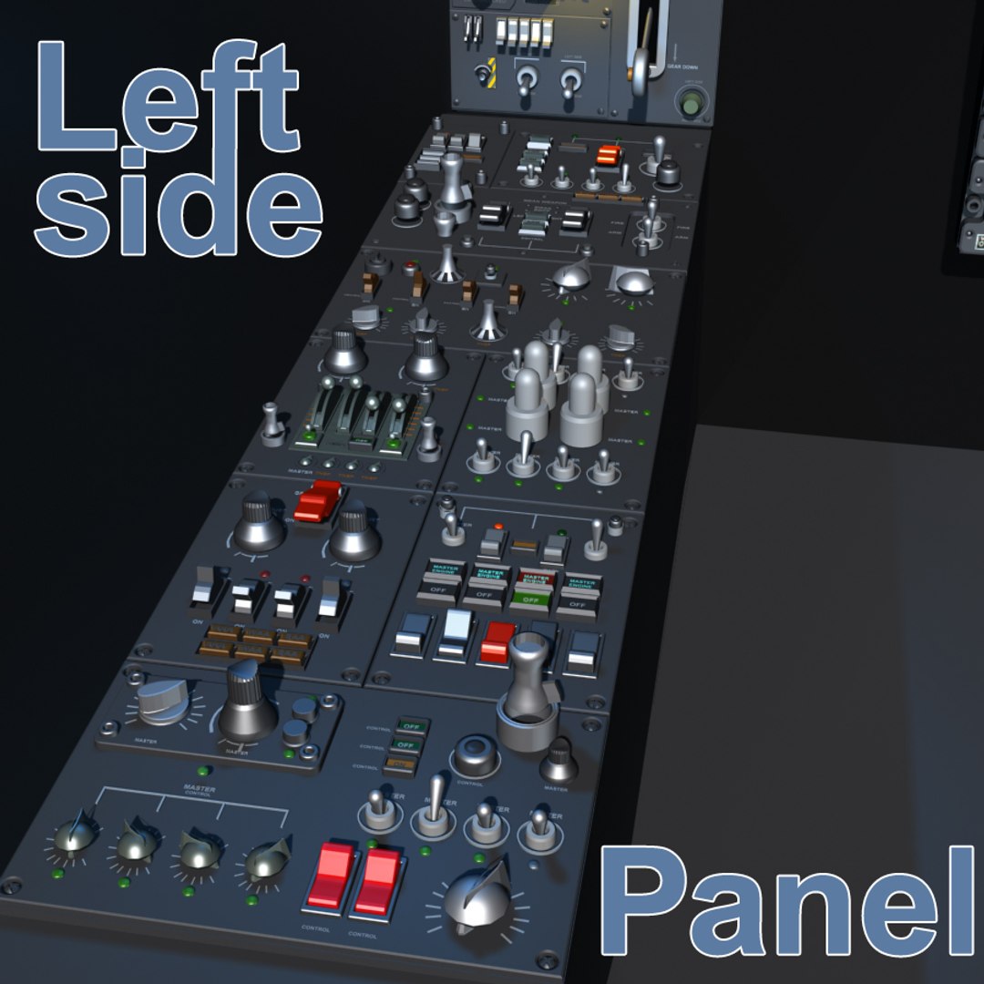 Cockpit Display 3d Model