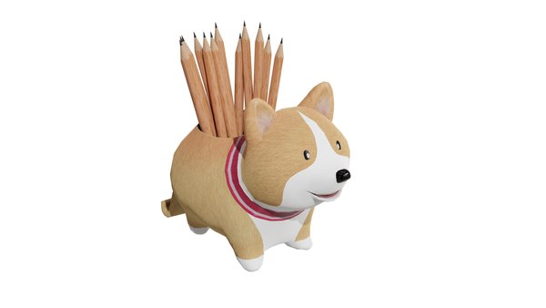modelo 3d Portabolígrafos Corgi - TurboSquid 2223338