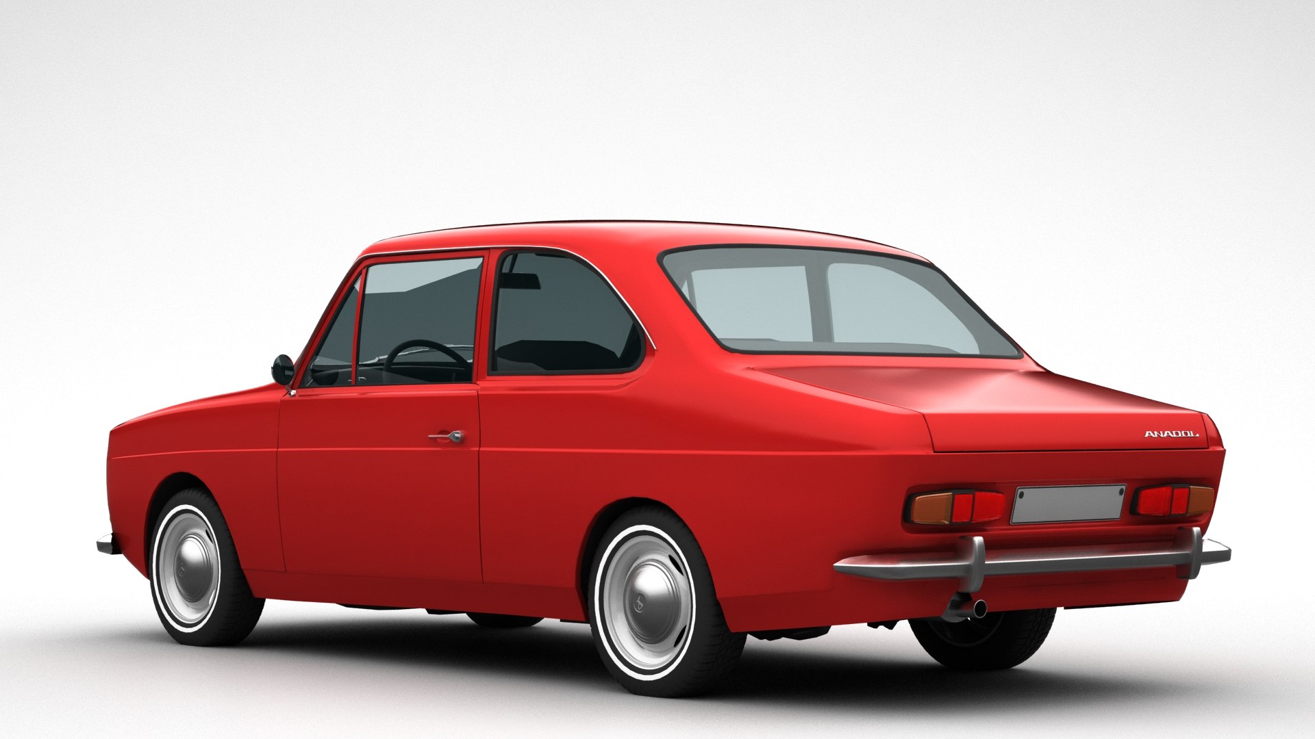 Anadol A1 Coupe 1966 3D model - TurboSquid 2011653