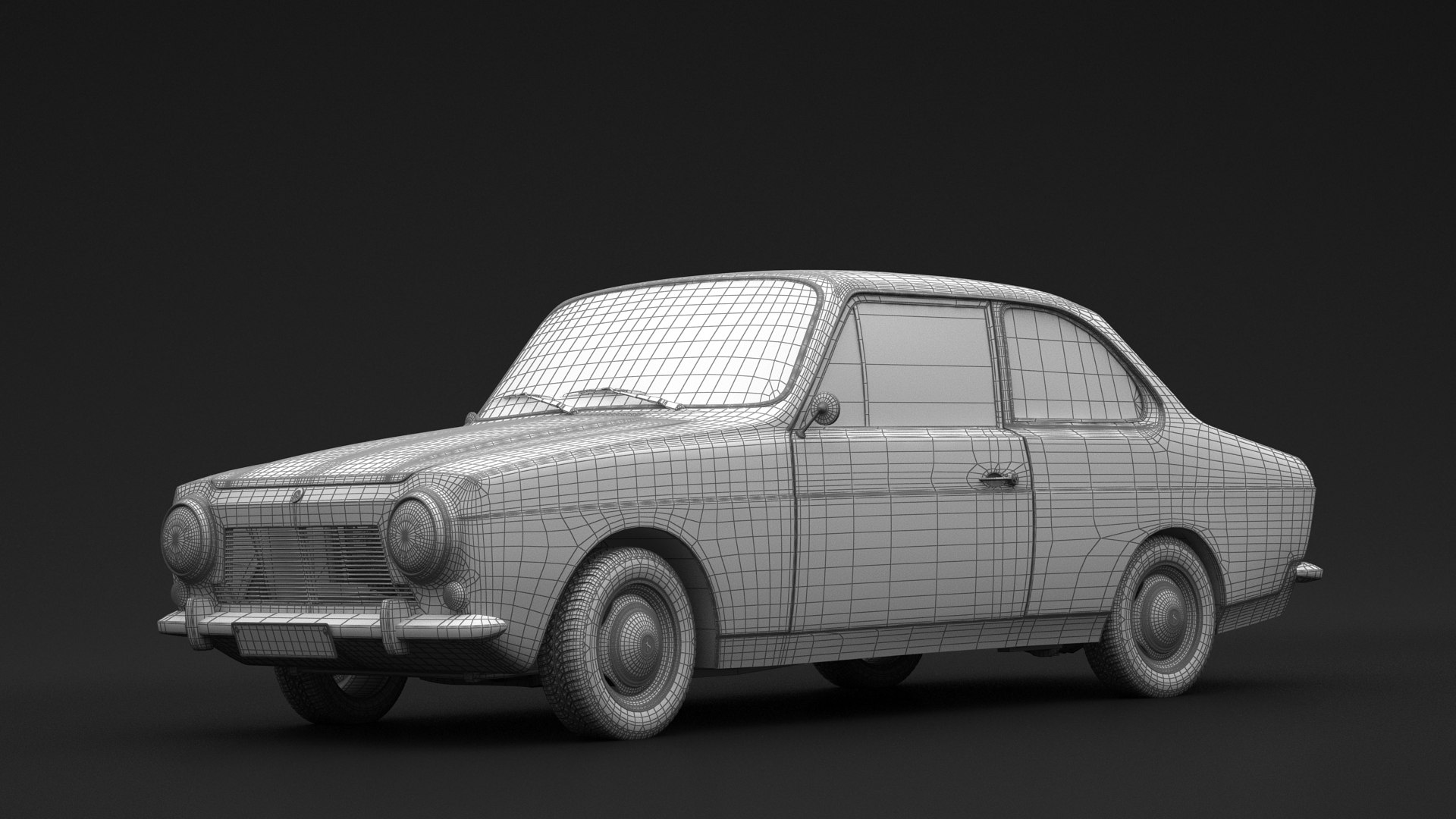 Anadol A1 Coupe 1966 3D model - TurboSquid 2011653