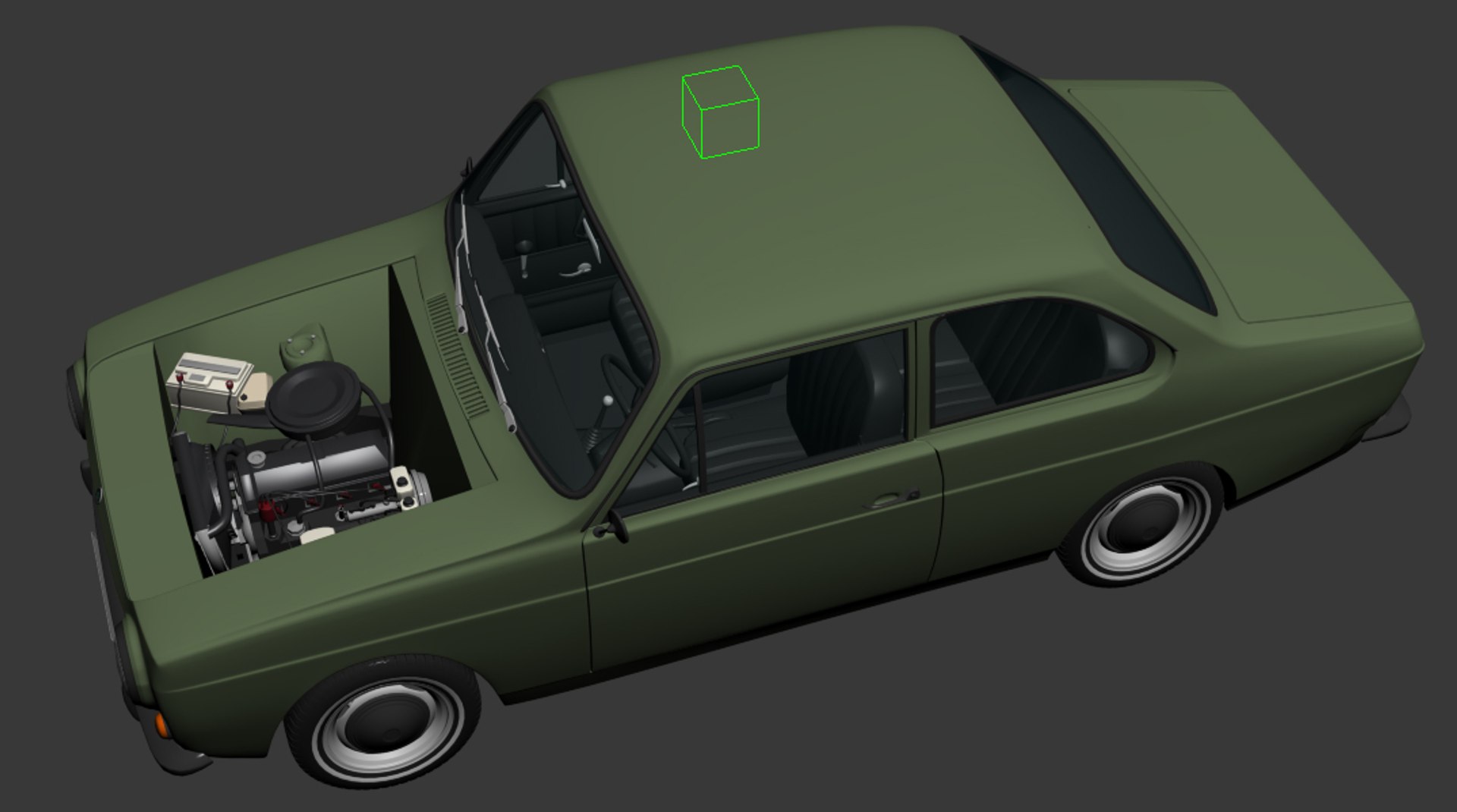 Anadol A1 Coupe 1966 3D model - TurboSquid 2011653