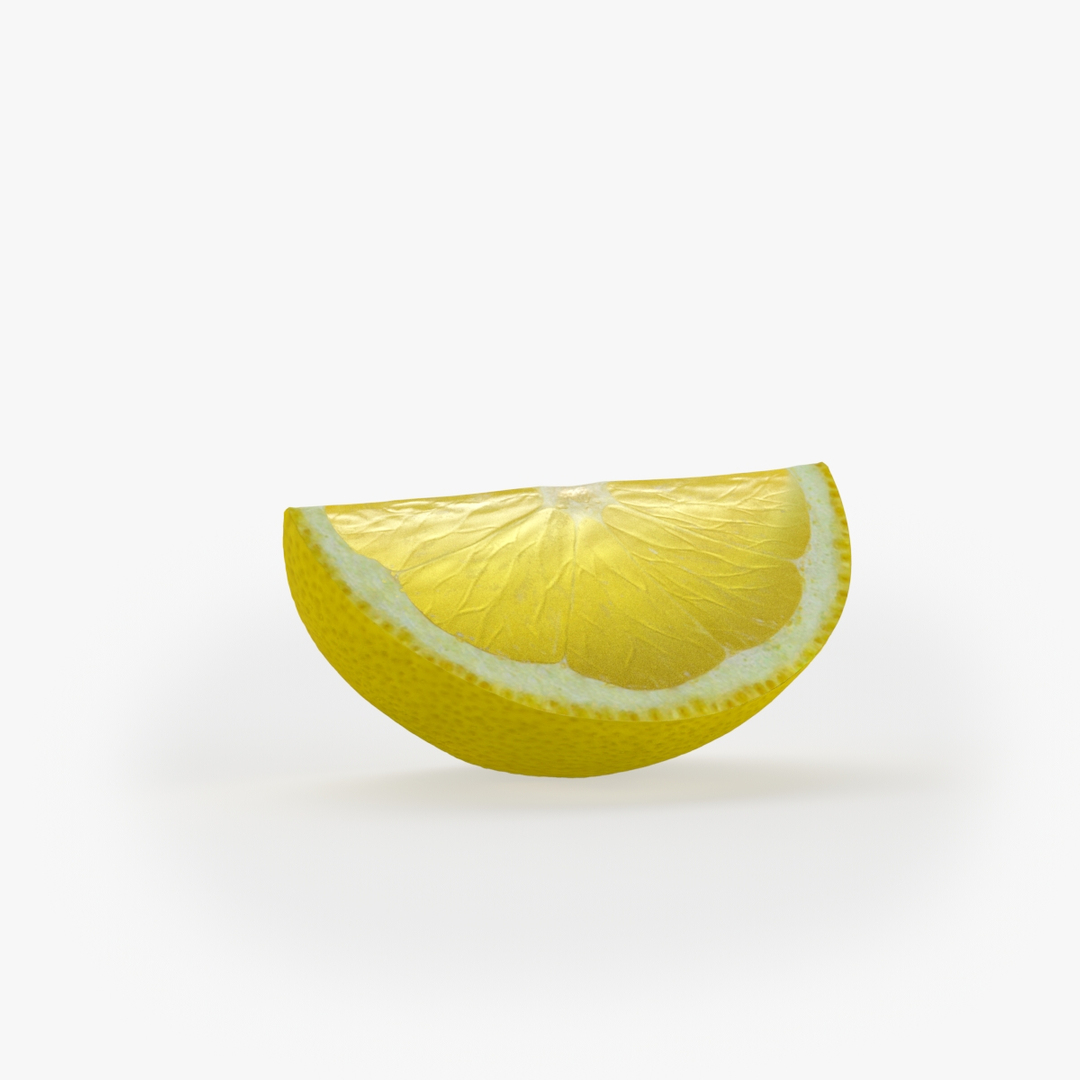 Lemon Fruit Obj