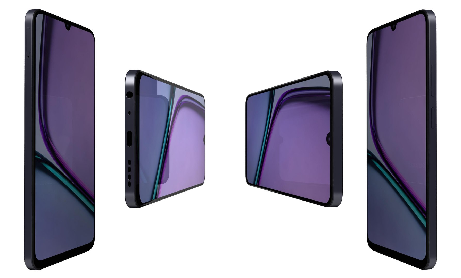 3D Realme Note 60 Marble Black Model - TurboSquid 2273664