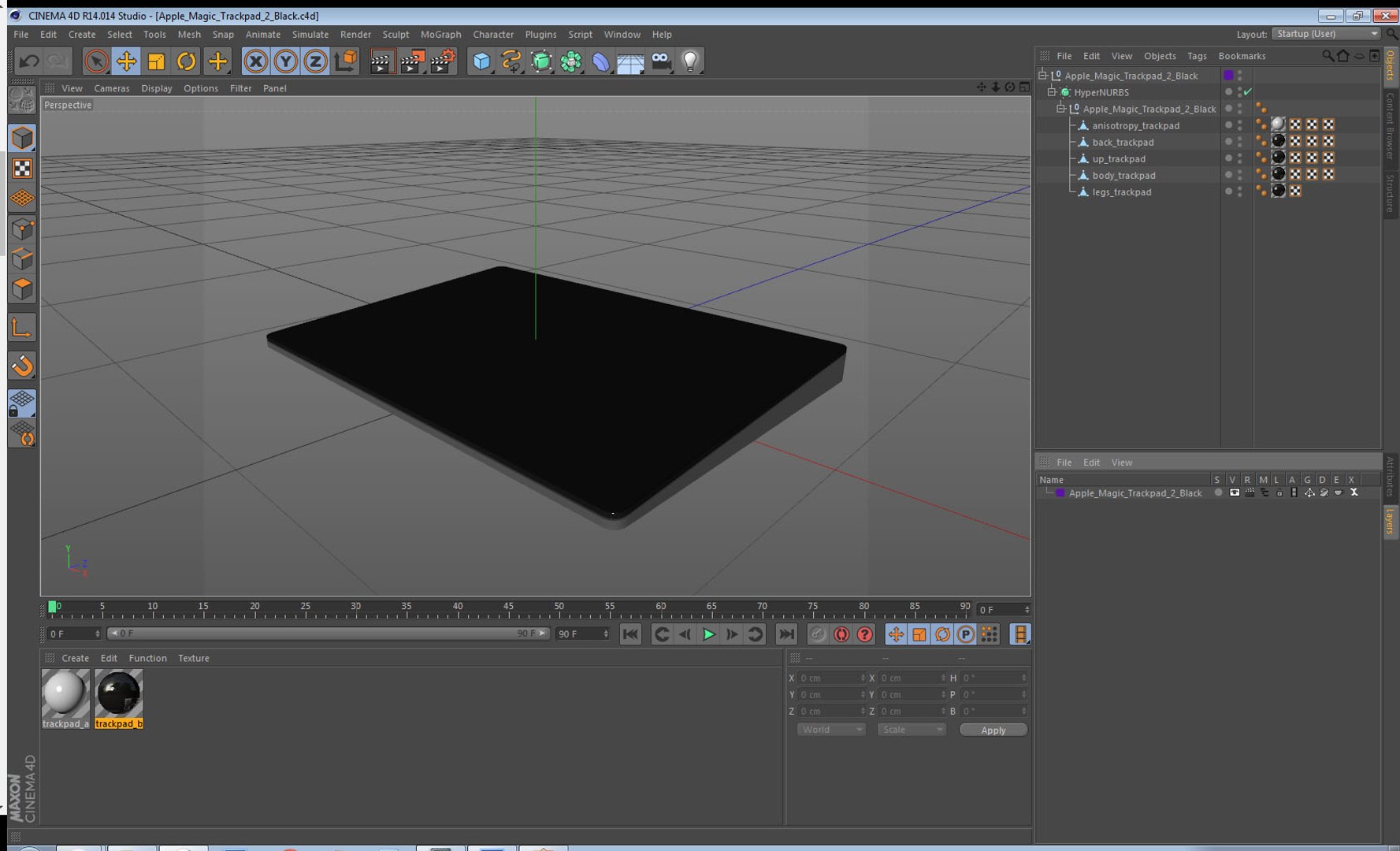 Apple Magic Trackpad 2 3D Model - TurboSquid 1362983