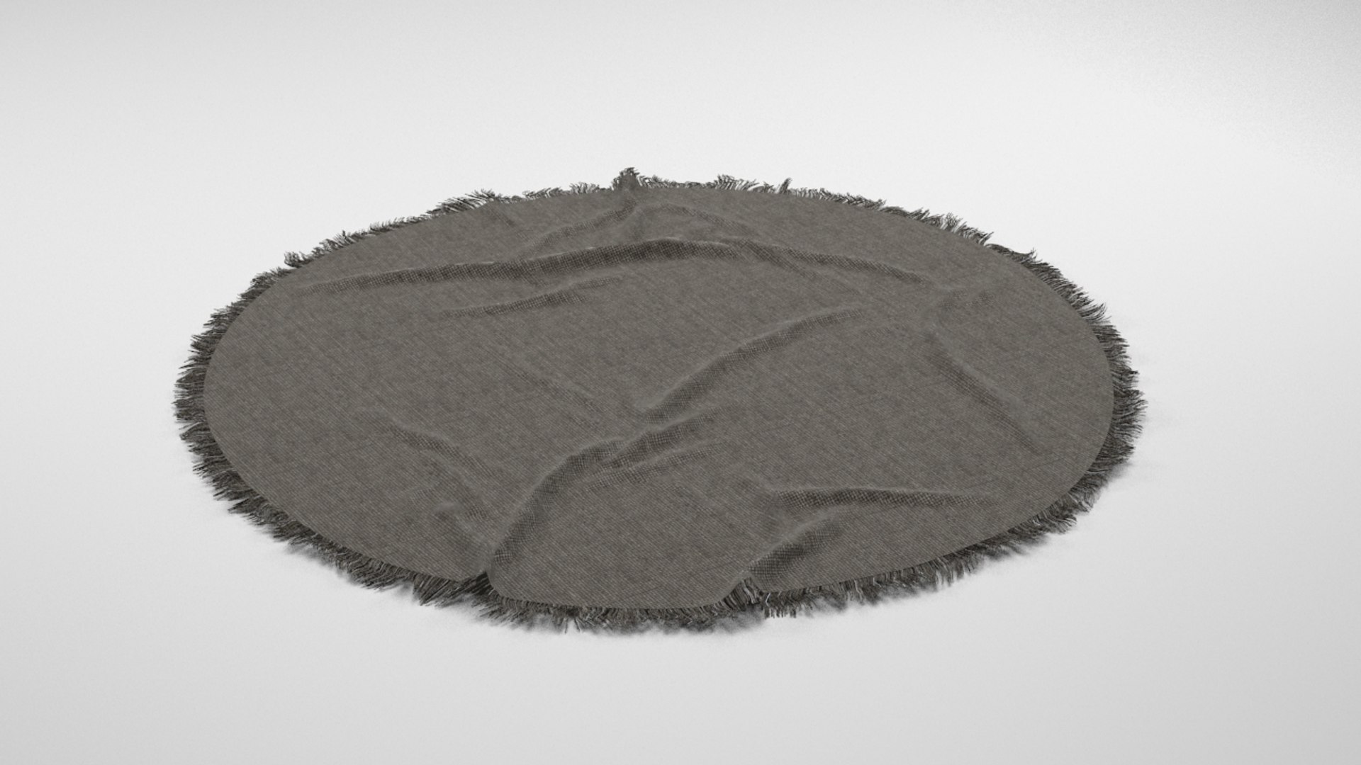 modern rug 3d model