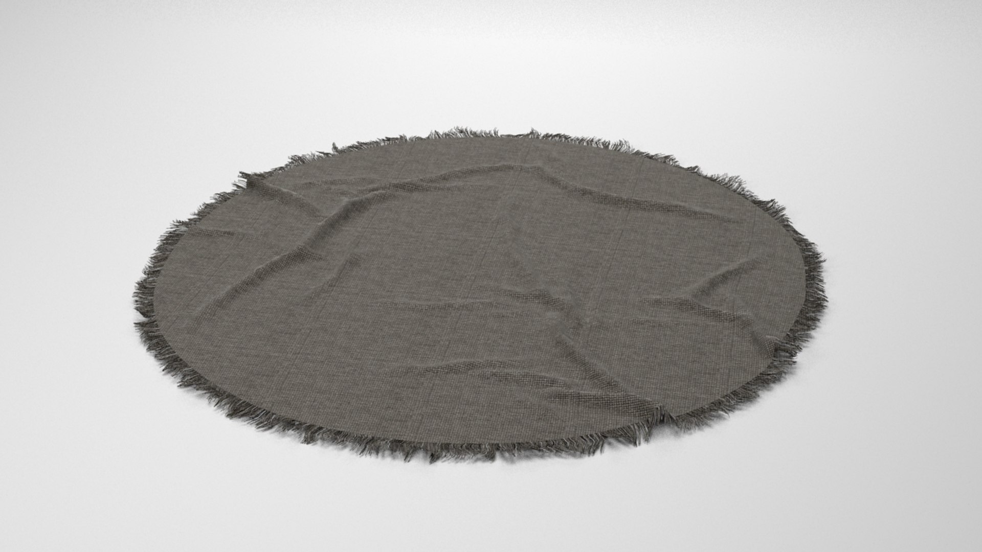 modern rug 3d model