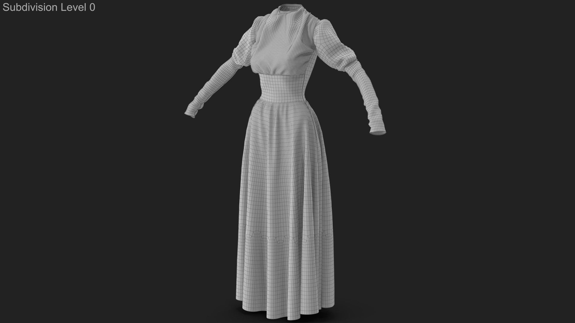 Dress 2 model - TurboSquid 2117959