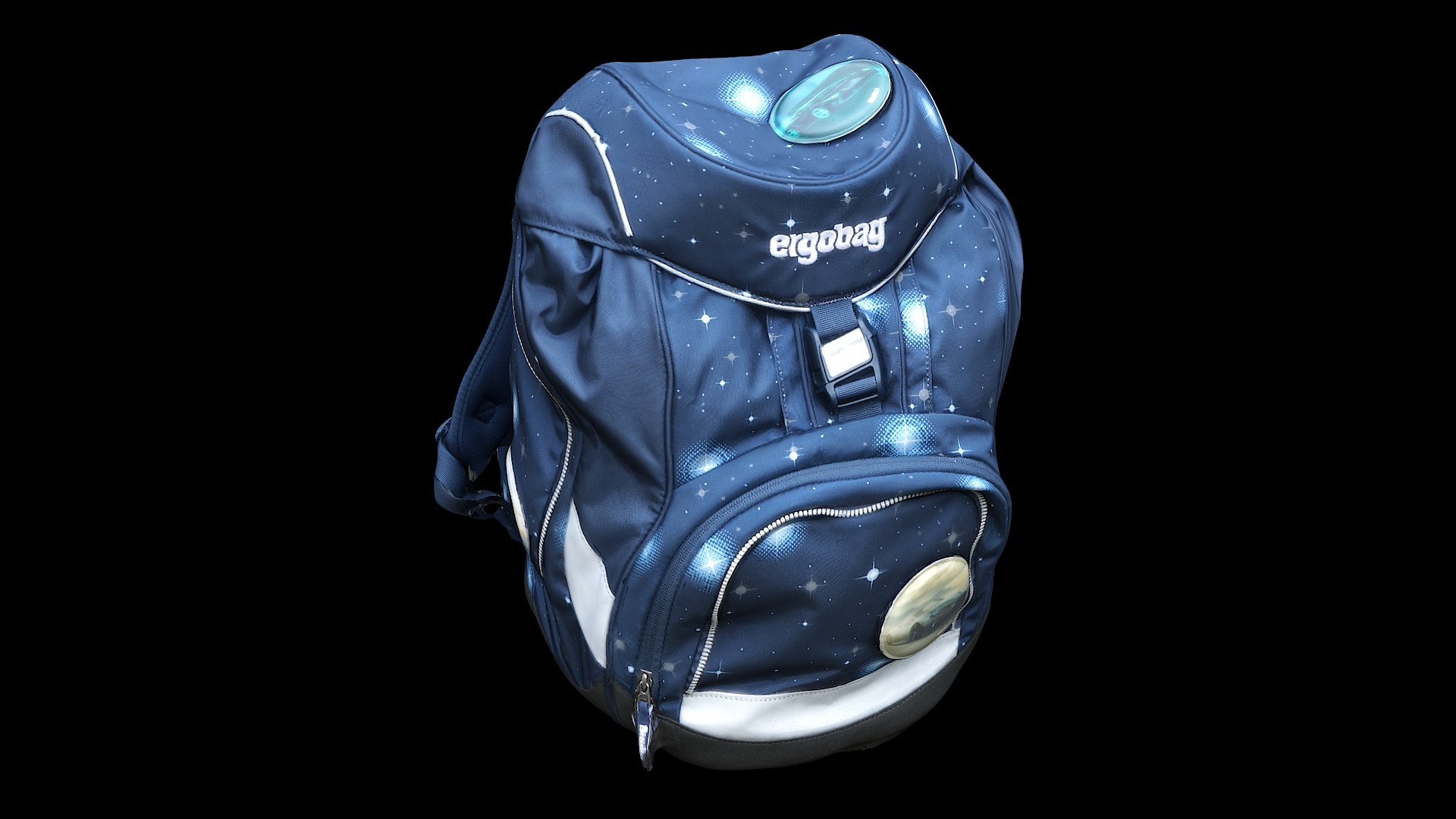 Backpack Ergobag Luggage 3D Model - TurboSquid 1578352