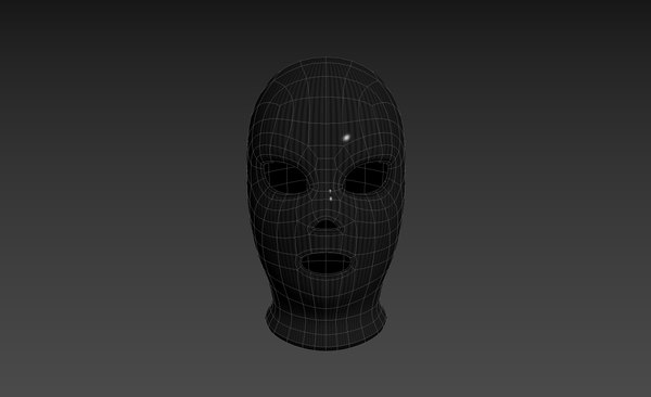 Robber Mask 3D - TurboSquid 1749289