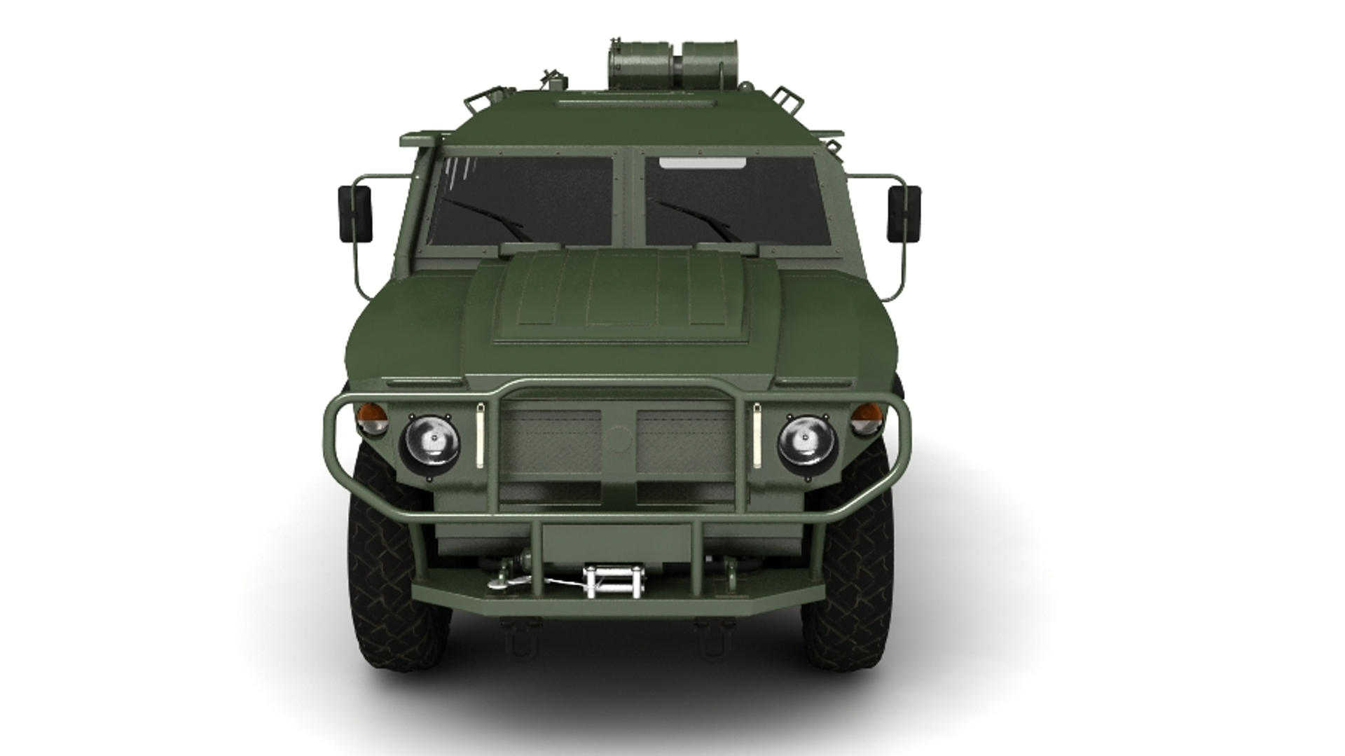 Gaz Tigr 3D Model - TurboSquid 1381238