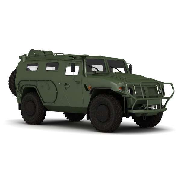 3D gaz tigr model - TurboSquid 1441894