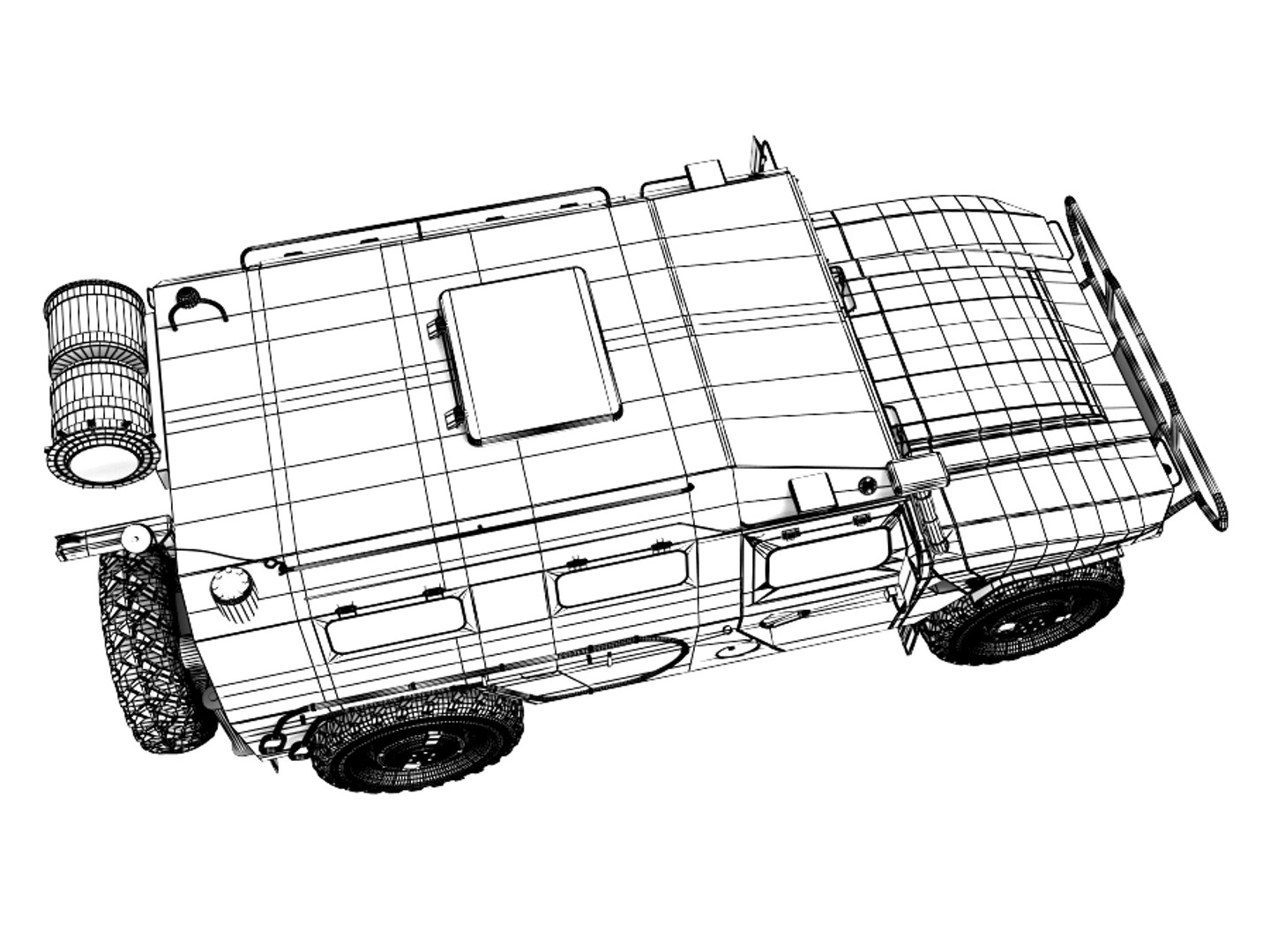 Gaz tigr 3D model - TurboSquid 1381238