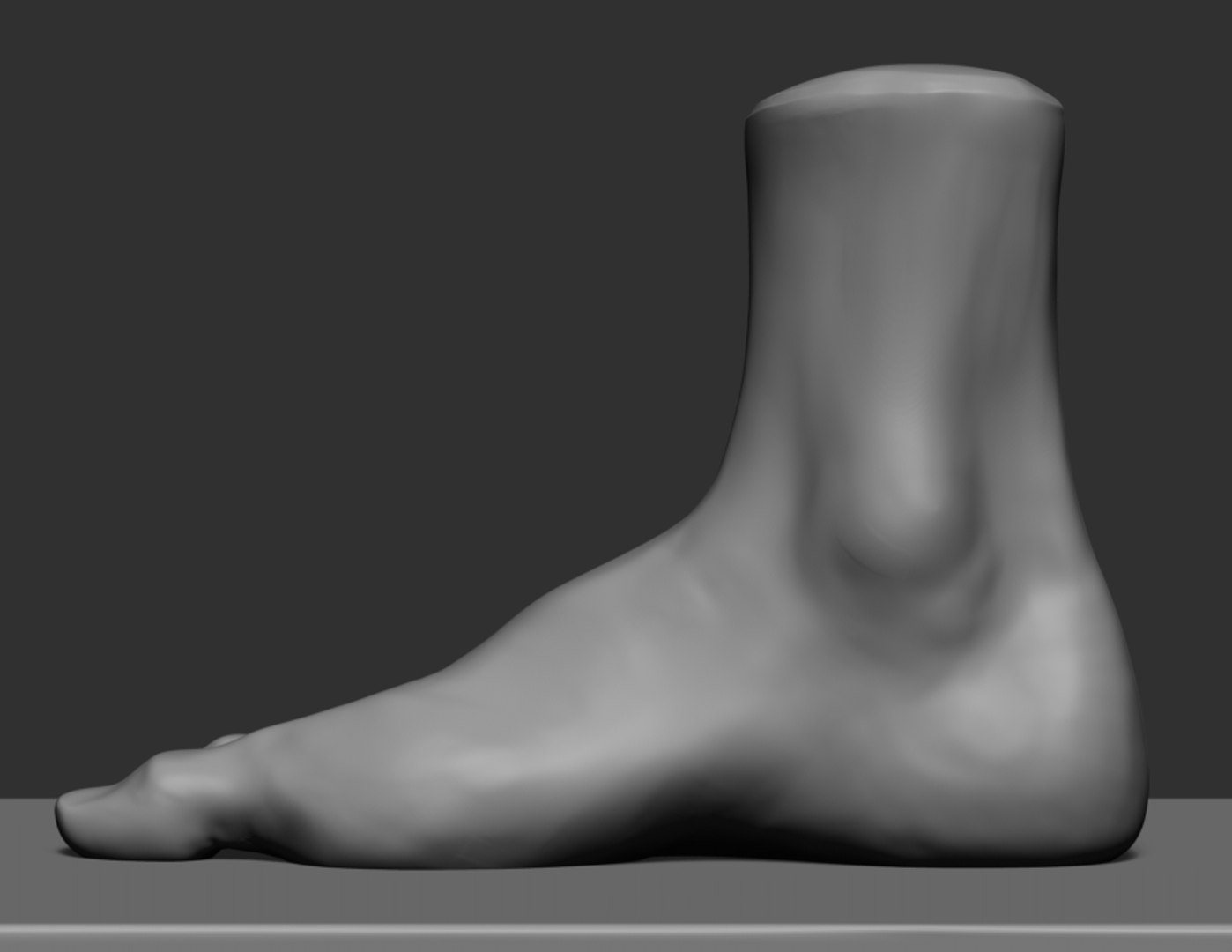 Foot Ztl Zbrush 3D Model - TurboSquid 1333170
