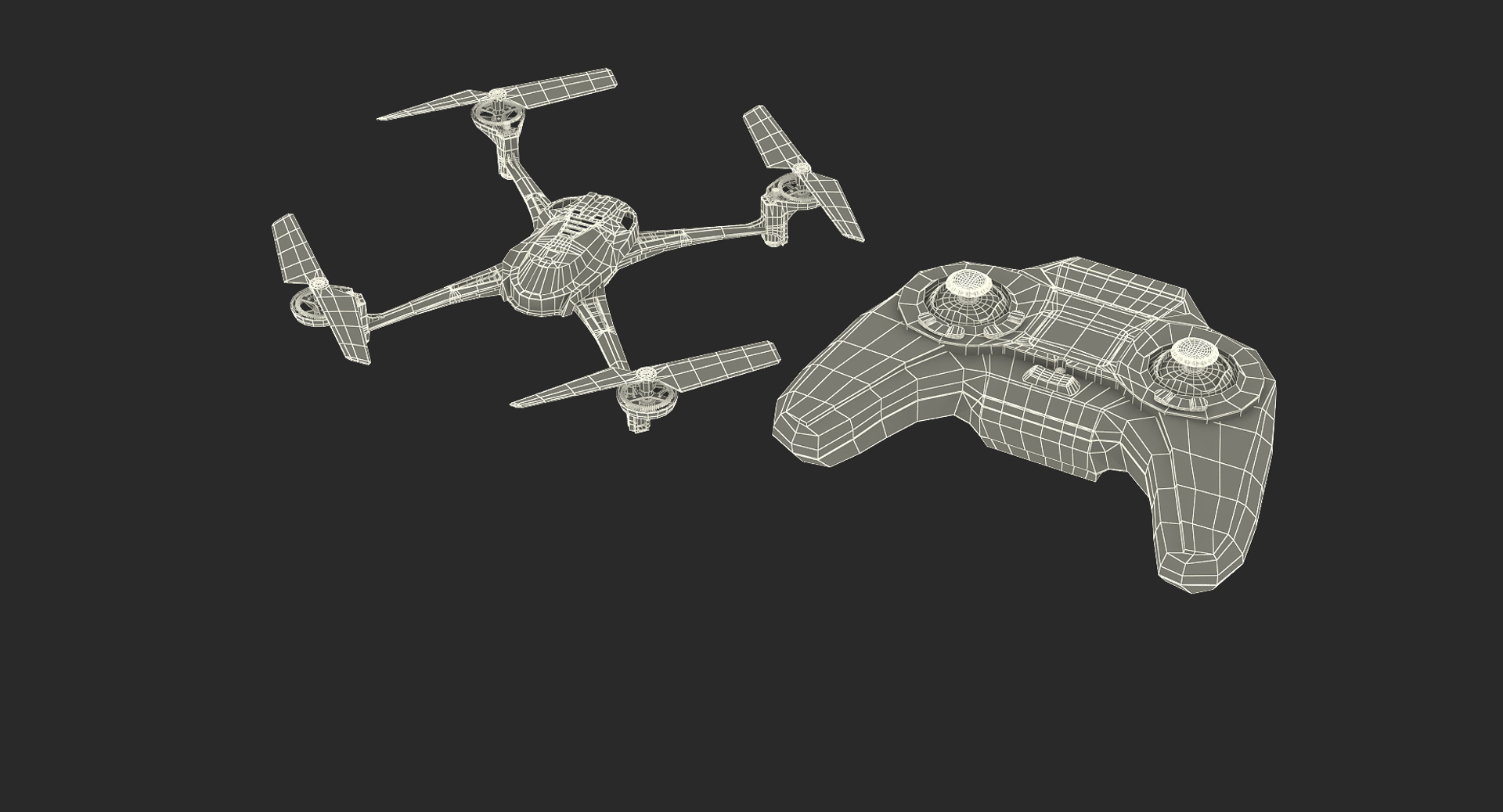 Quad Rotor Helicopter Latrax Model - TurboSquid 1198559