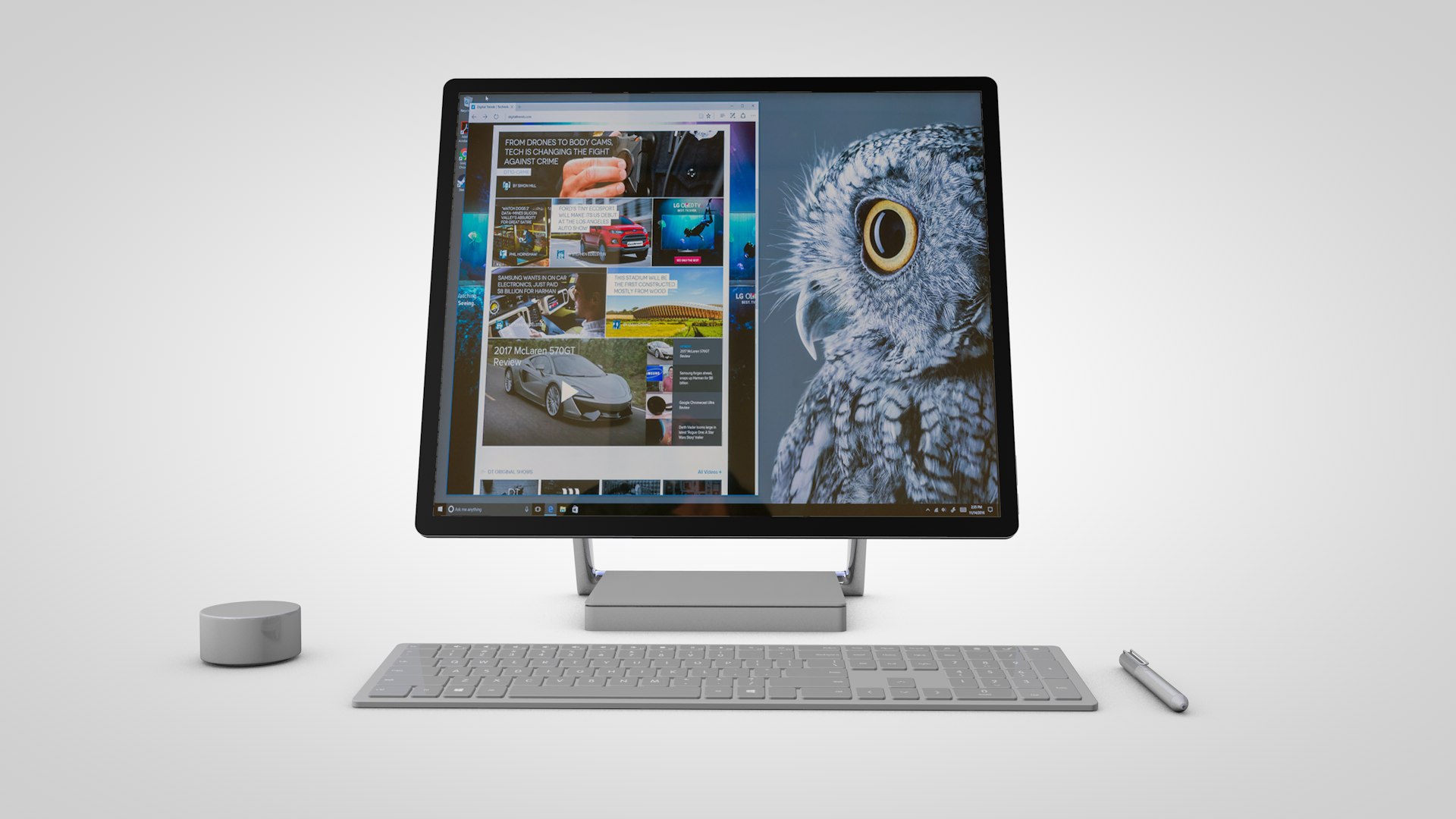 Microsoft Surface Studio C4d